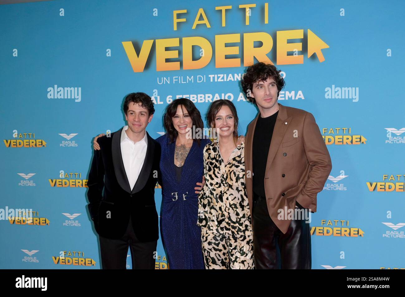 Francesco Centorame, Asia Argento, Matilde Gioli und Pierpaolo Spollon ...