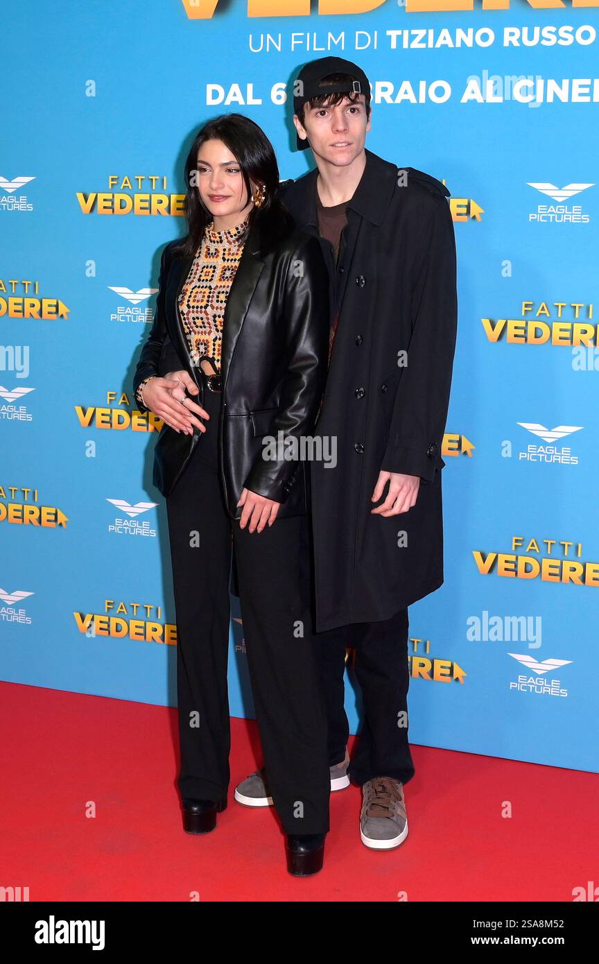 Aurora Giovinazzo und Francesco Gheghi bei der Premiere des Kinofilms ...