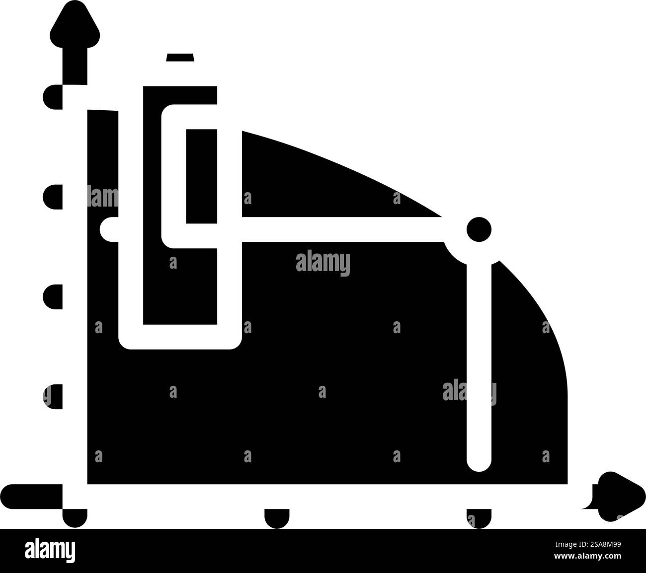 life span battery glyph icon vector. life span battery sign. isolated symbol illustration Stock ...