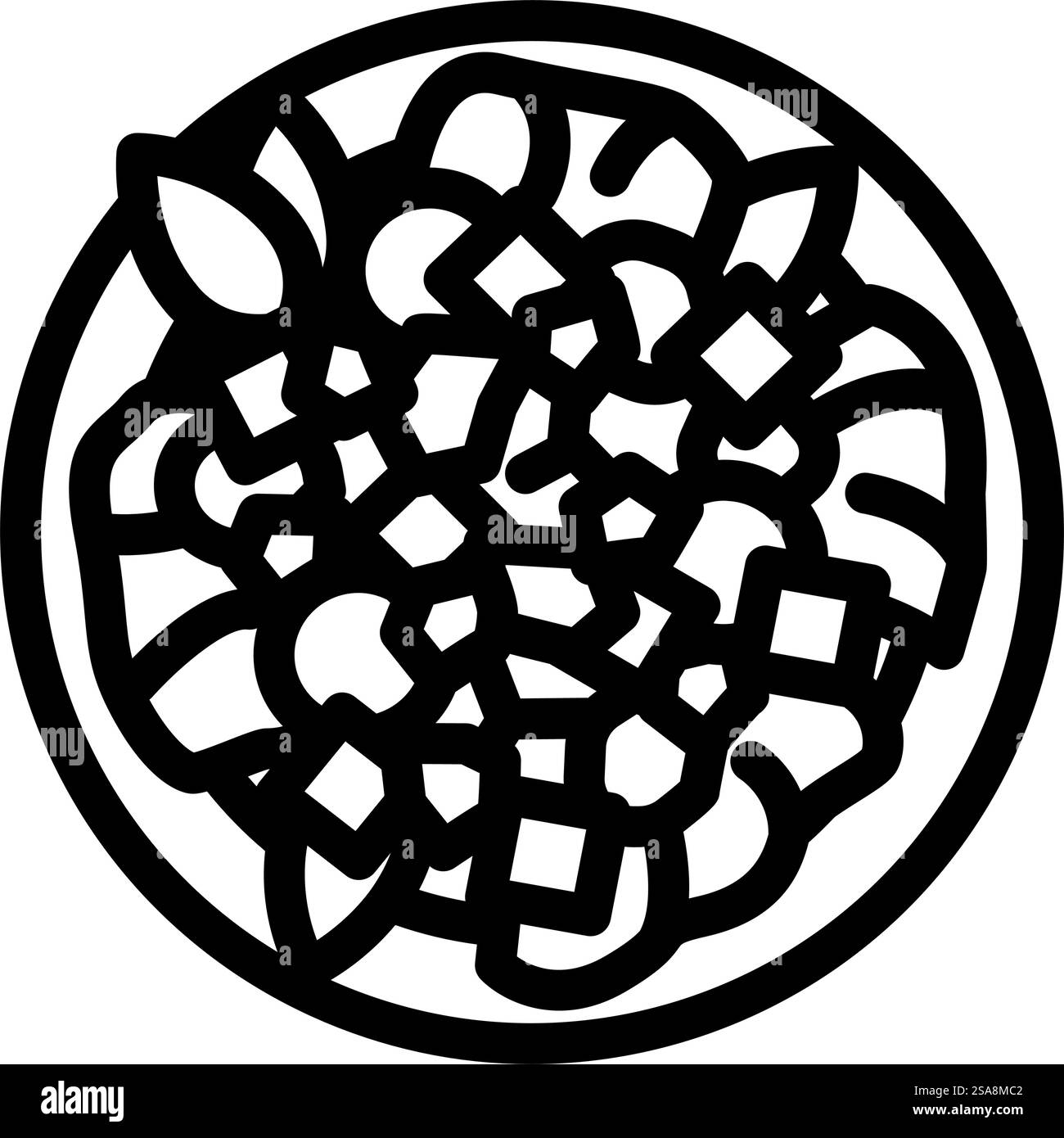 greek salad cuisine line icon vector. greek salad cuisine sign ...