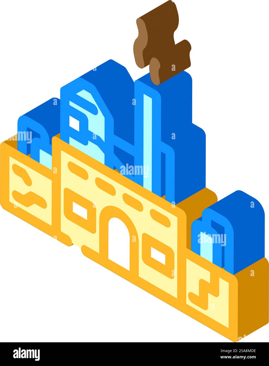 pulp mill paper isometric icon vector. pulp mill paper sign. isolated ...