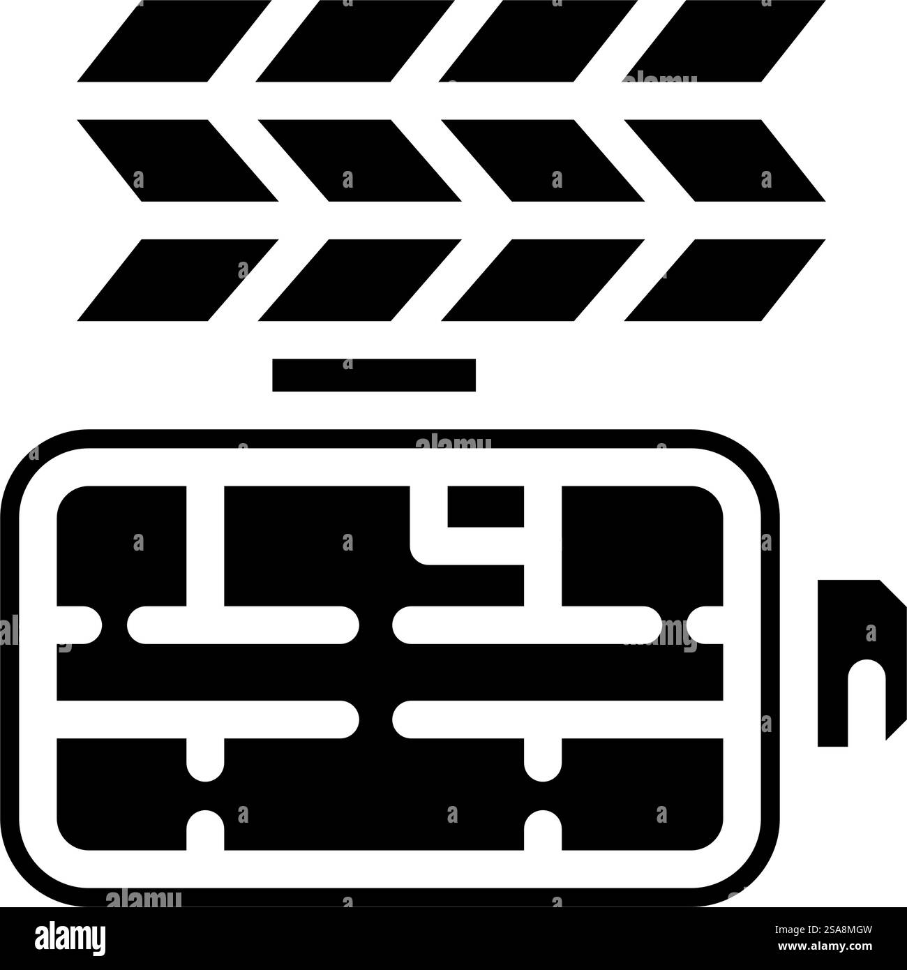 habitat space exploration glyph icon vector. habitat space exploration ...