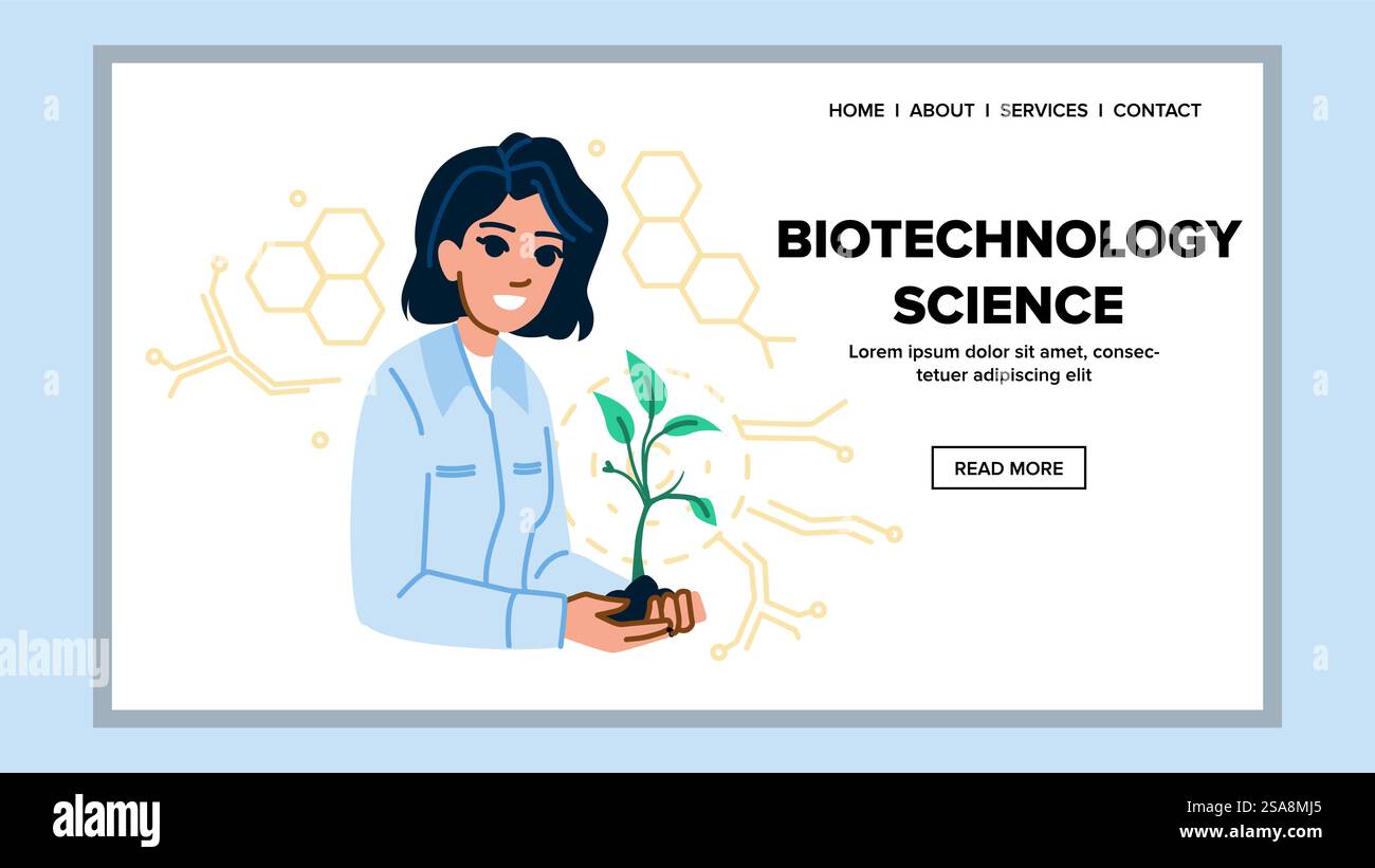 medical biotechnology science vector. laboratory chemistry, technology ...