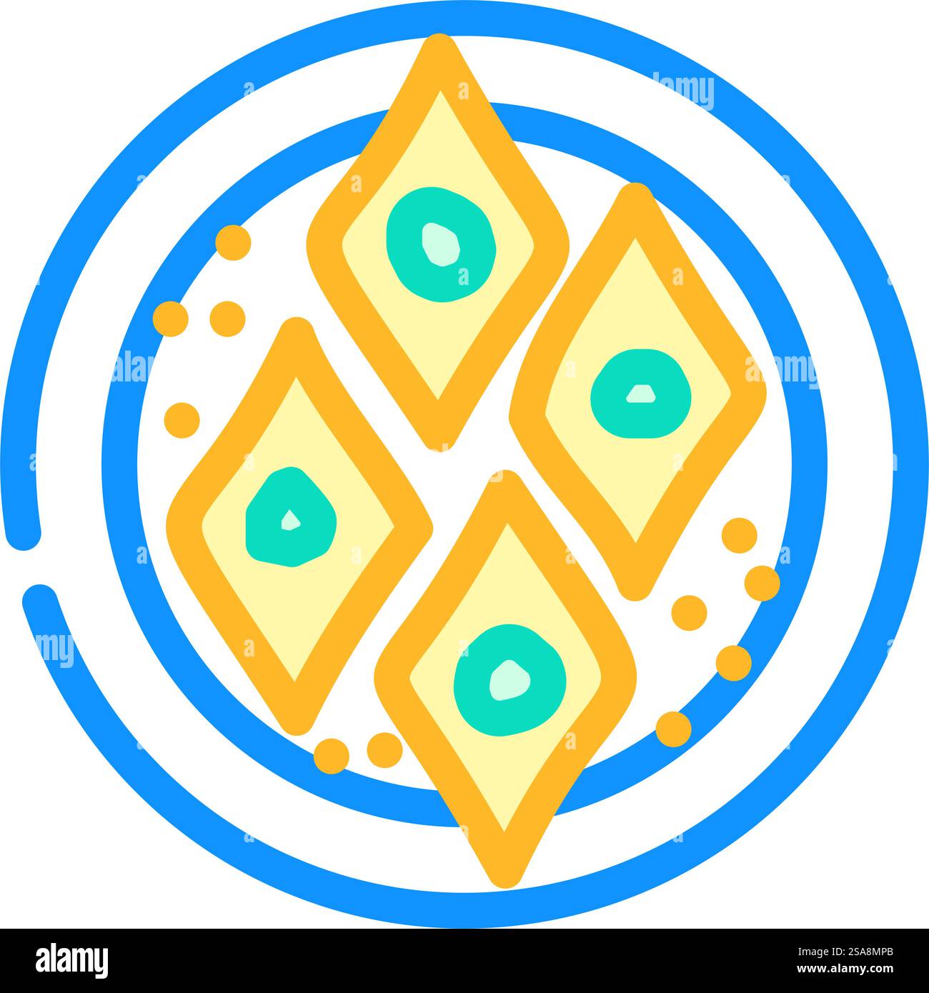 baklava pastry greek cuisine color icon vector. baklava pastry greek ...
