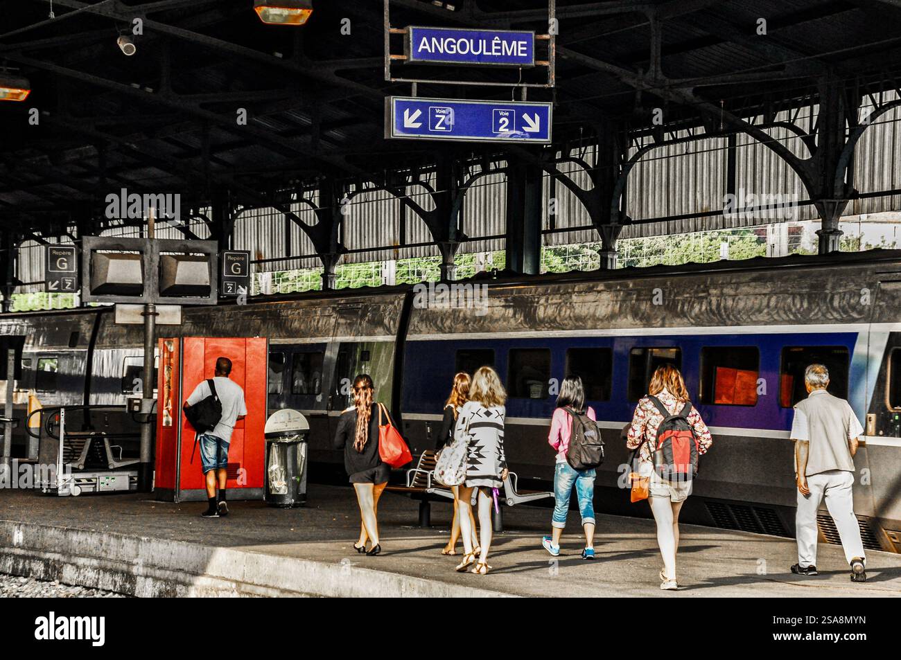 Back to 2013: Angoulême's lively railway hub in the spotlight, France ...