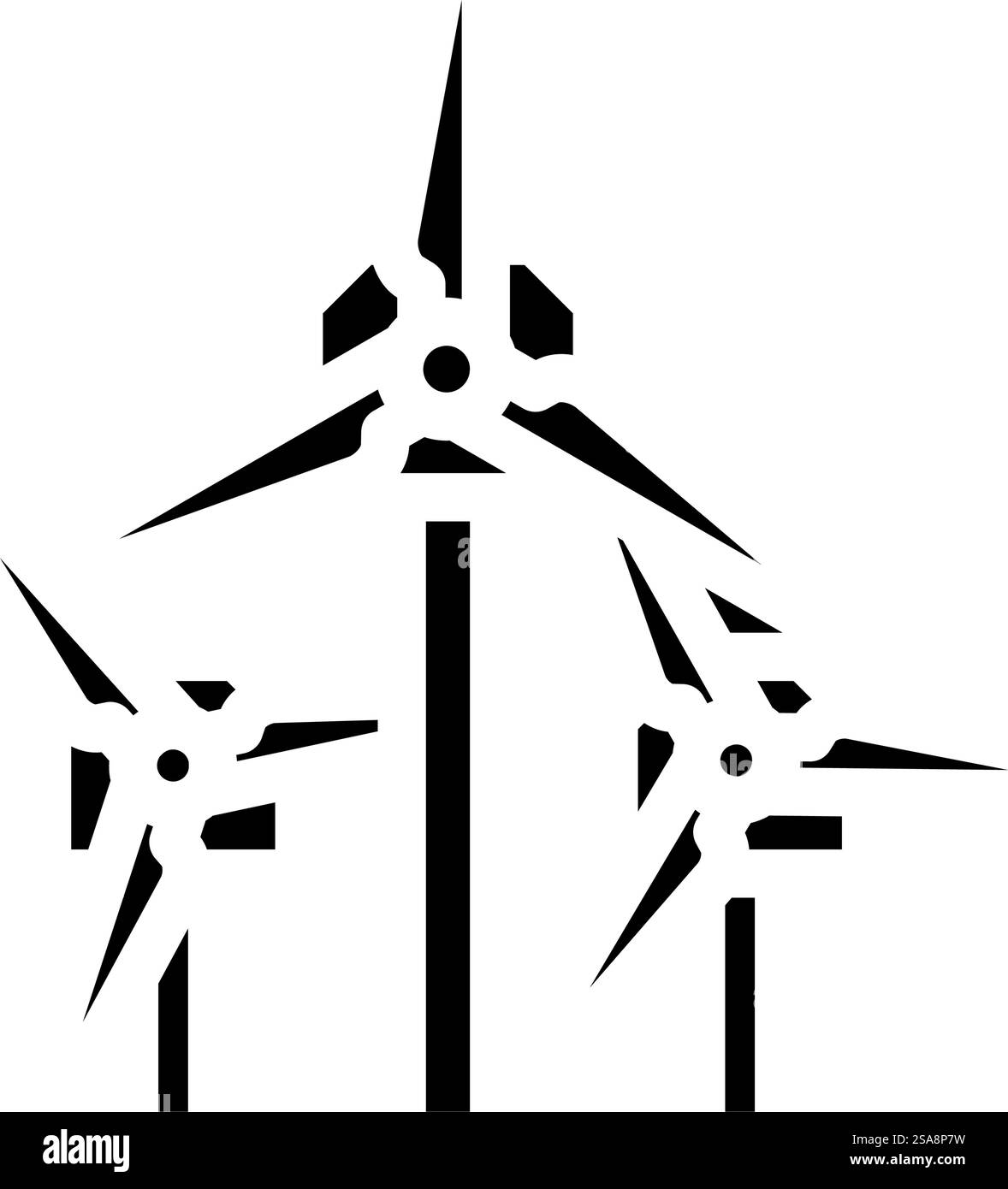 farm turbine glyph icon vector. farm turbine sign. isolated symbol ...