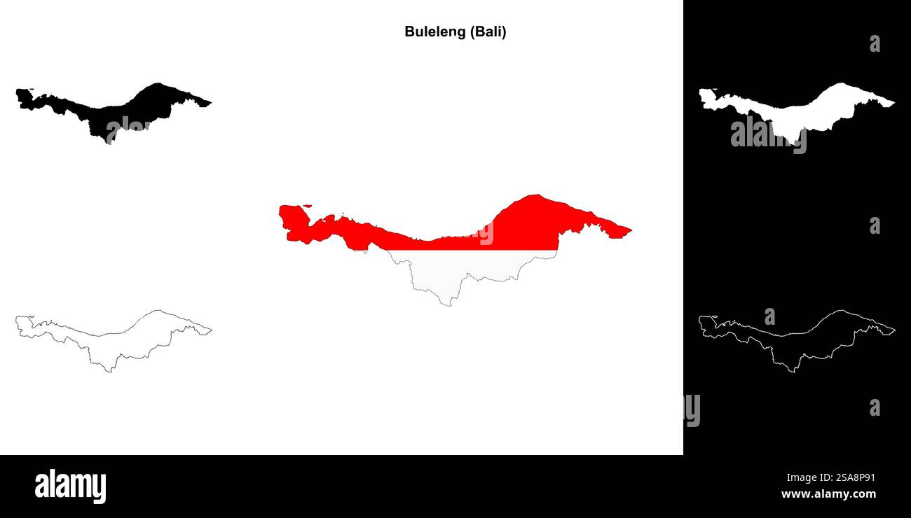 Blank bali map hi-res stock photography and images - Alamy