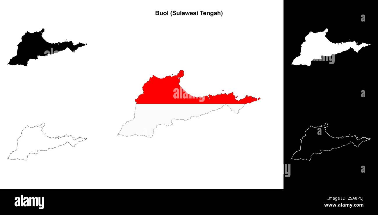 Buol vector map hi-res stock photography and images - Alamy