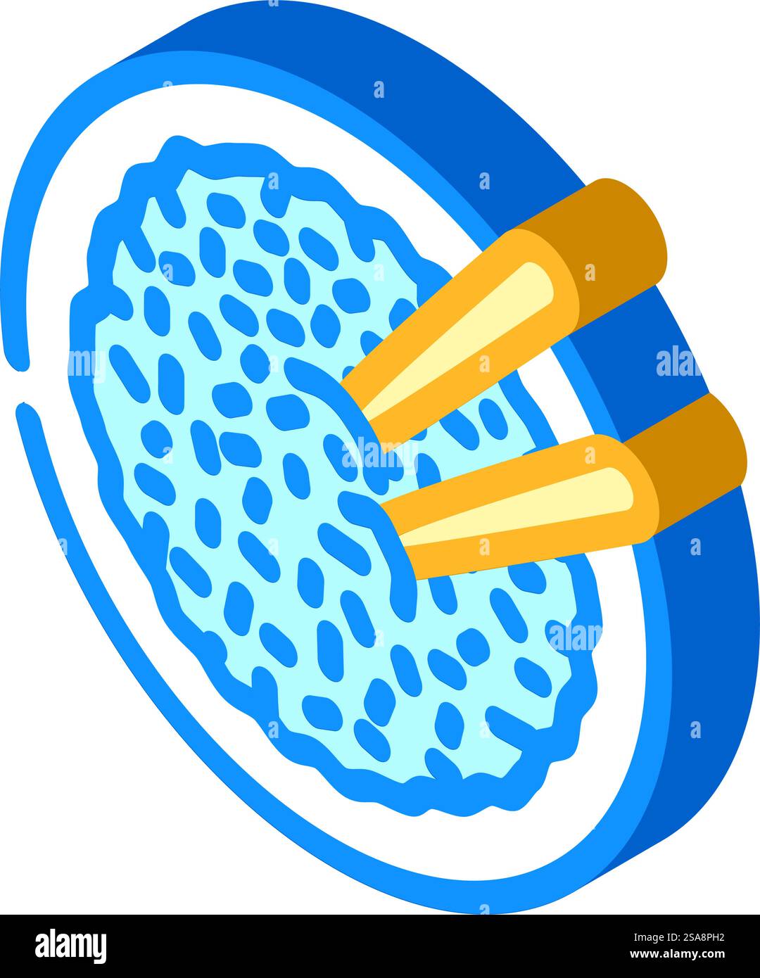 thai jasmine rice cuisine isometric icon vector. thai jasmine rice ...