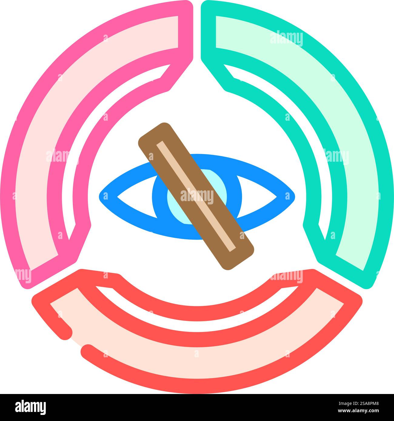 color accessibility ux ui design color icon vector. color accessibility ux ui design sign ...