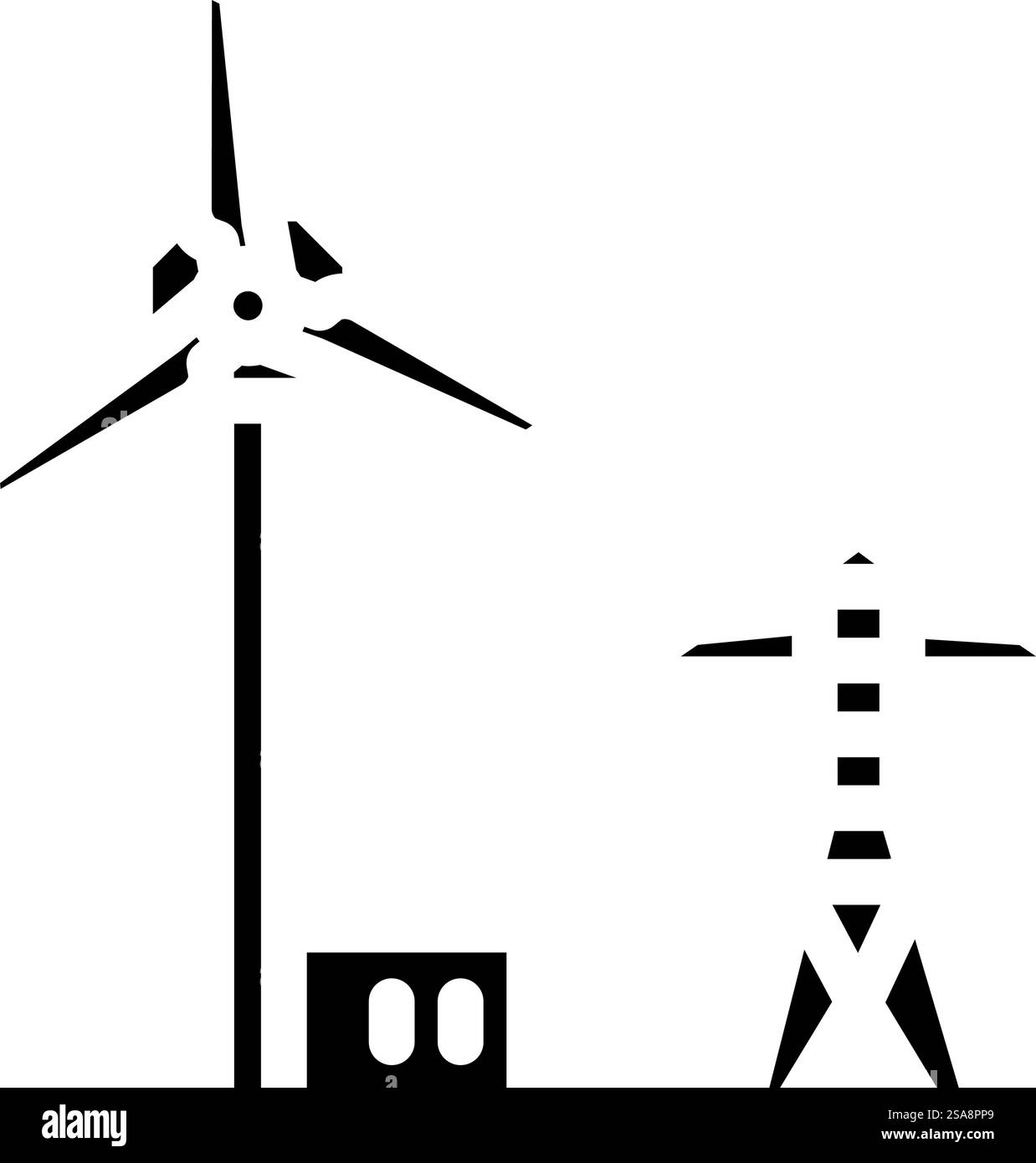 power plant turbine glyph icon vector. power plant turbine sign ...