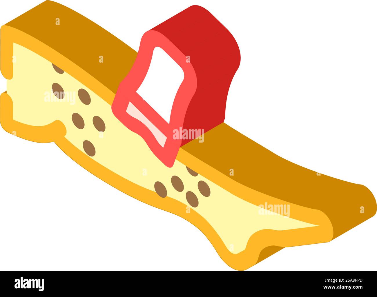 leg hair depilation female isometric icon vector. leg hair depilation female sign. isolated ...