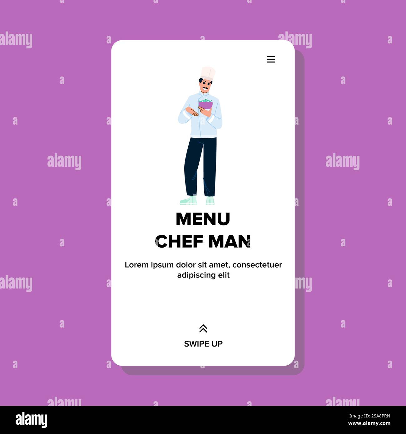 cook menu chef man vector. restaurant hat, food gourmet, kitchen dish ...