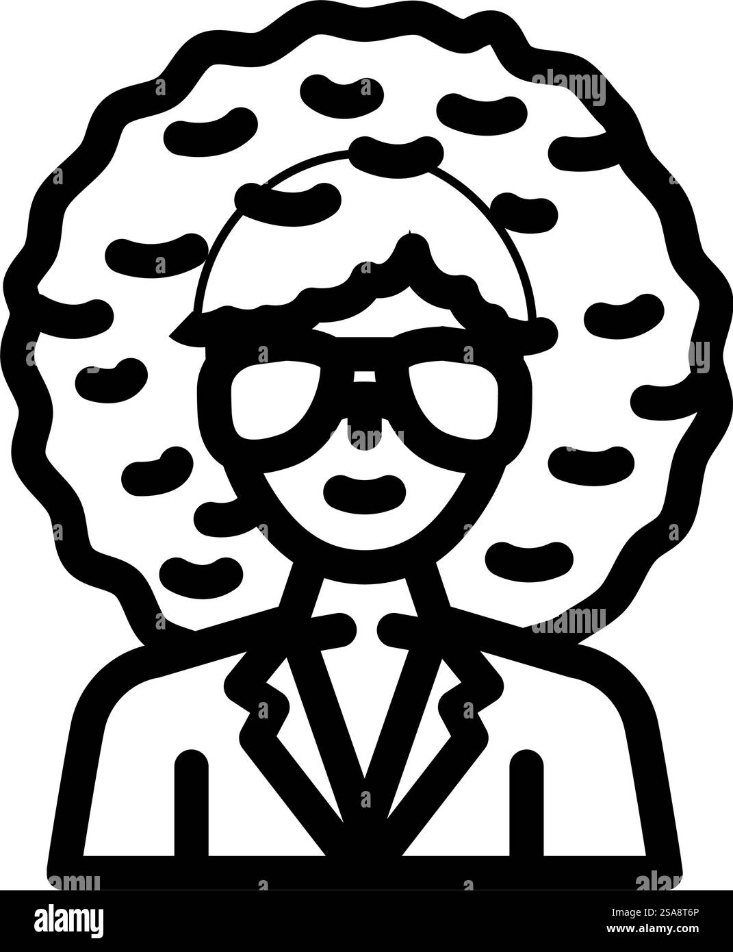 strobe lights disco party line icon vector. strobe lights disco party ...