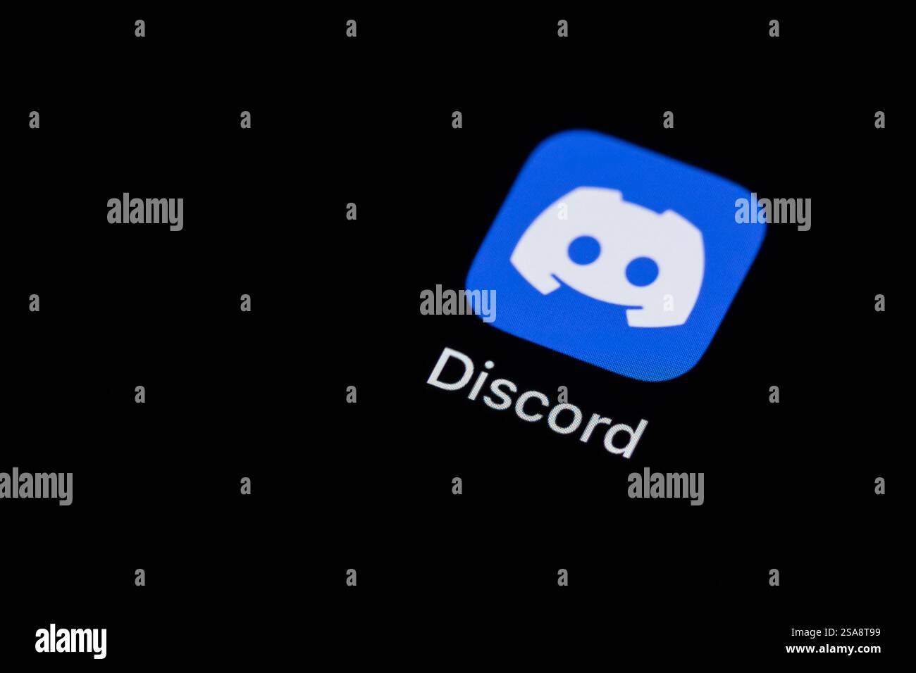 Rottweil, Germany. 28th Jan, 2025. The Discord application app for ...