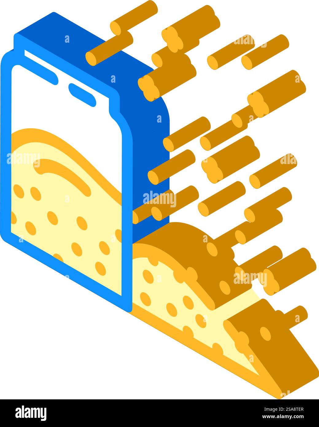 rock disco party isometric icon vector. rock disco party sign. isolated ...