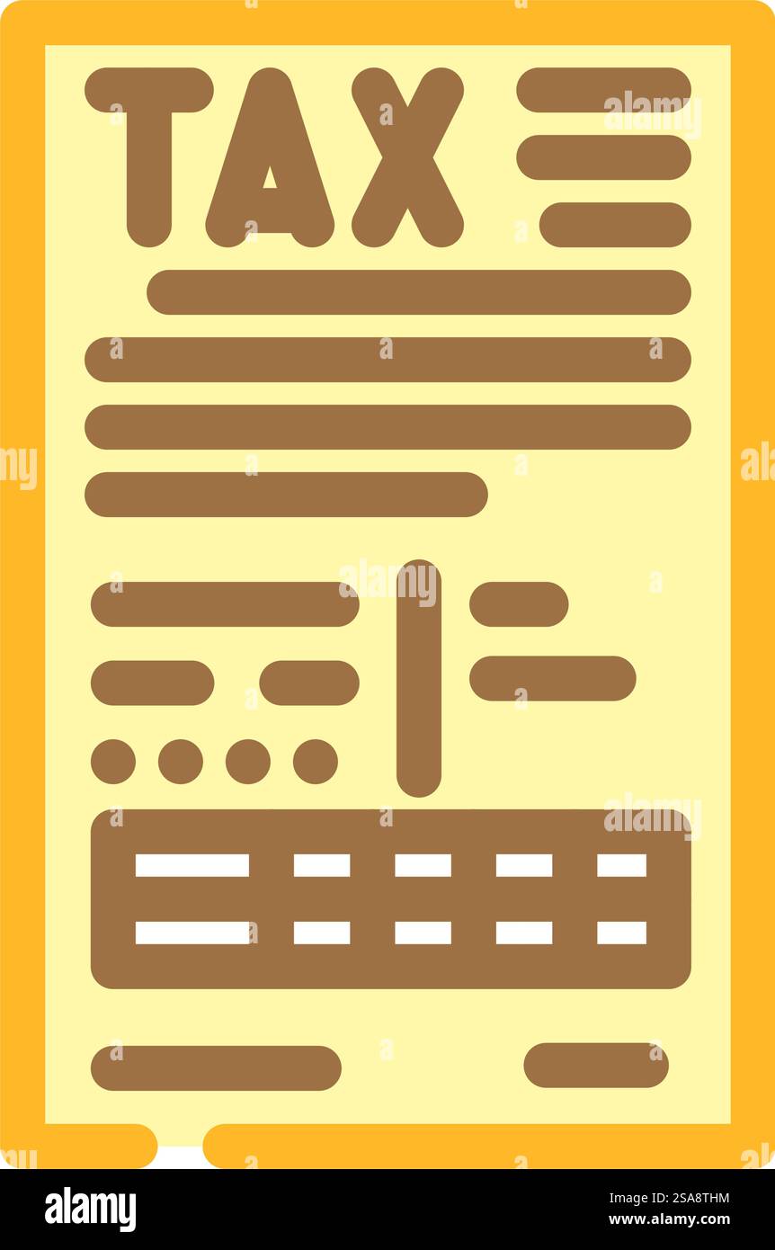 tax planning financial advisor color icon vector. tax planning ...