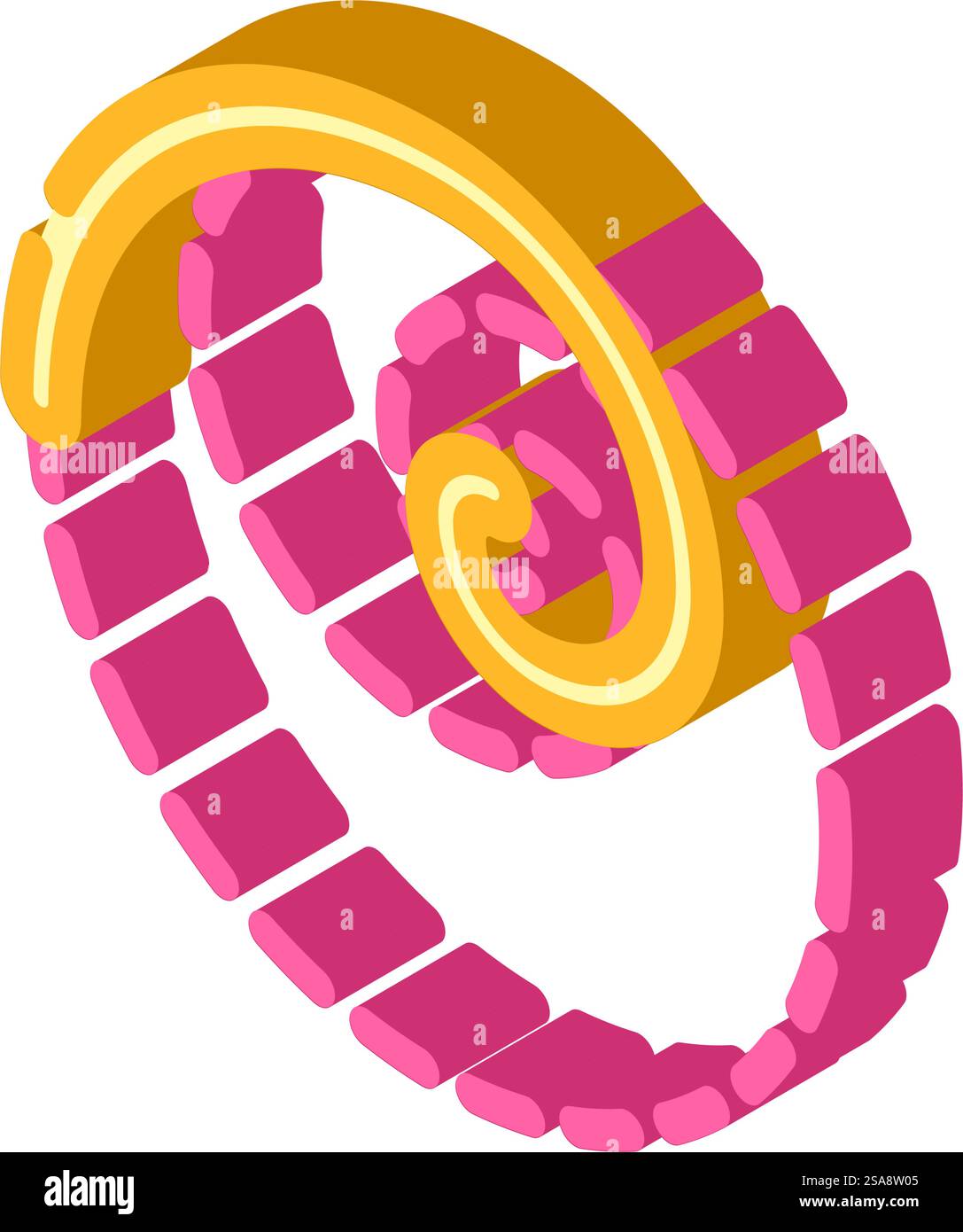 golden ratio ux ui design isometric icon vector. golden ratio ux ui ...