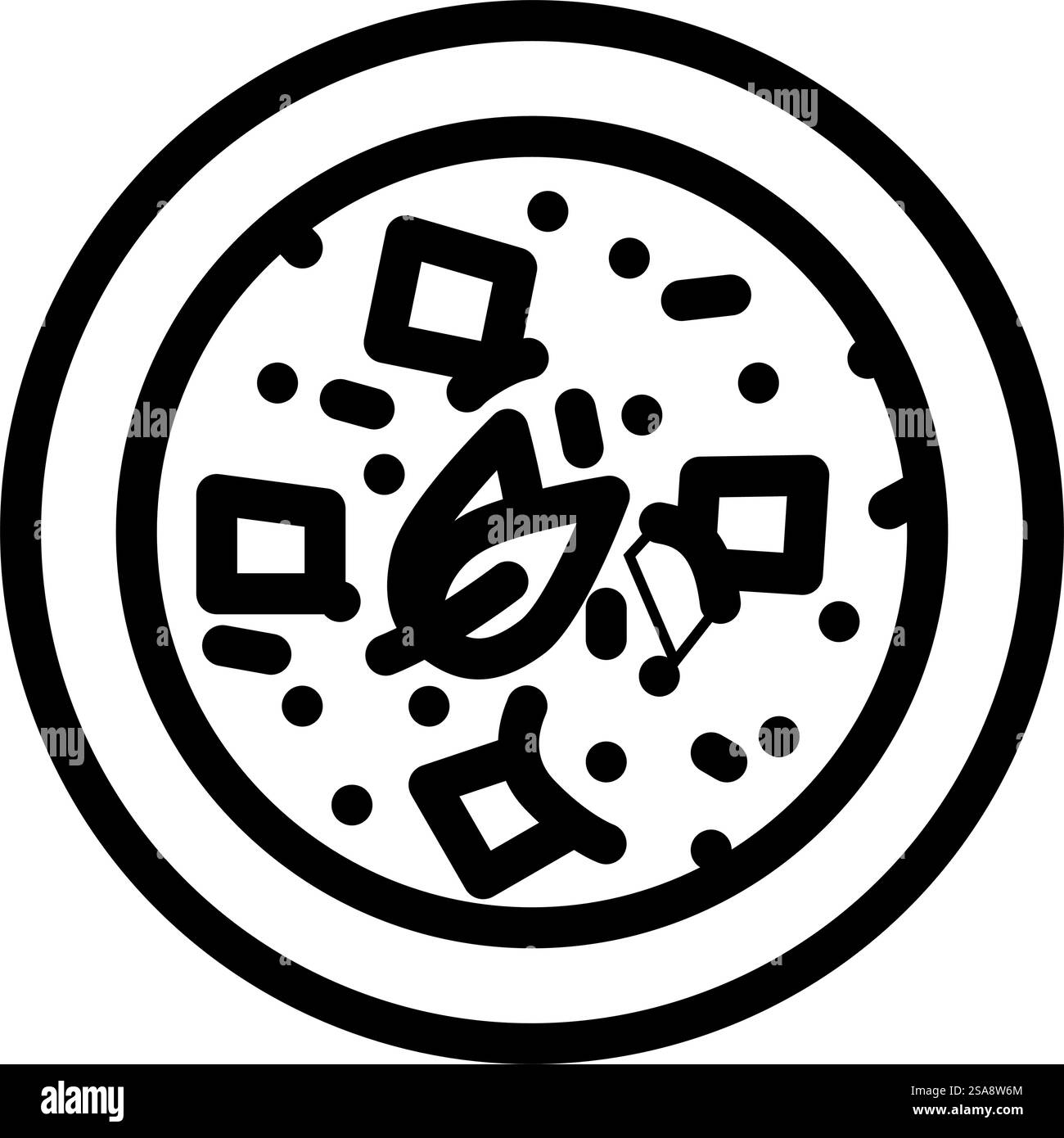 green curry thai cuisine line icon vector. green curry thai cuisine ...