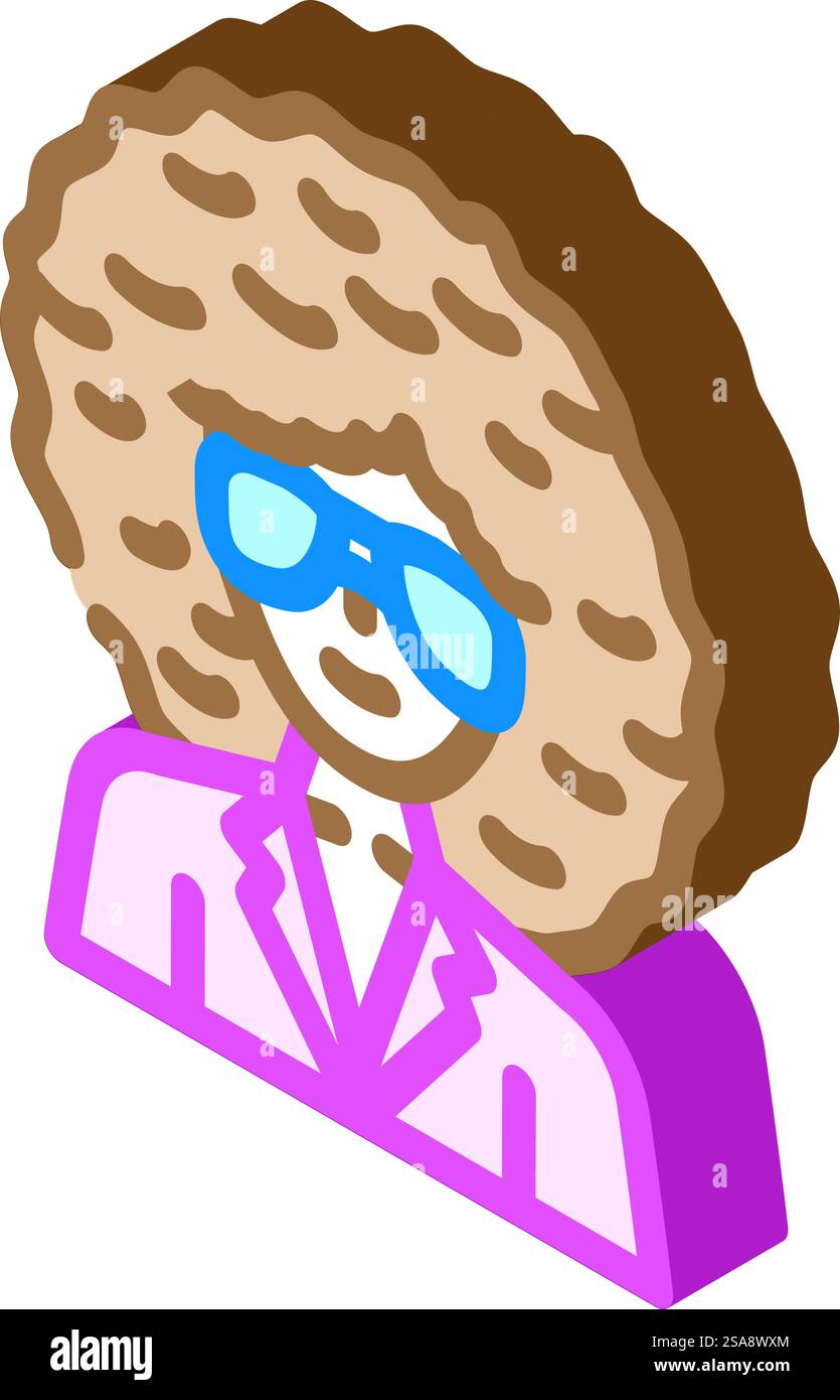 strobe lights disco party isometric icon vector. strobe lights disco ...