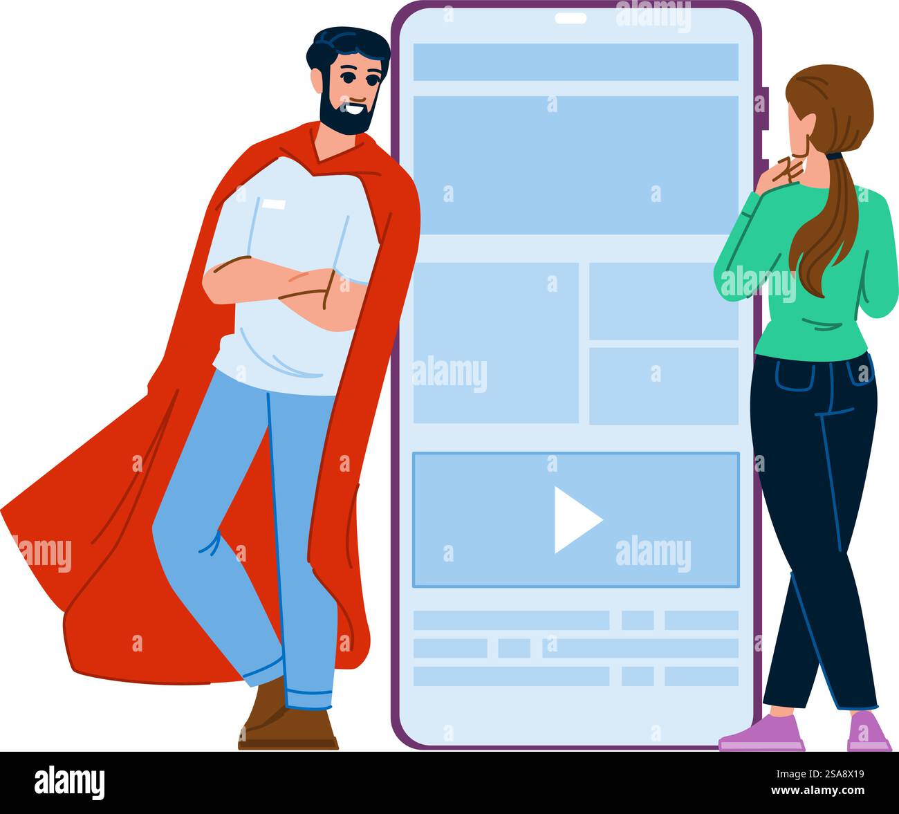 analytics competitor analysis vector. data driven, report visualisation, science company ...