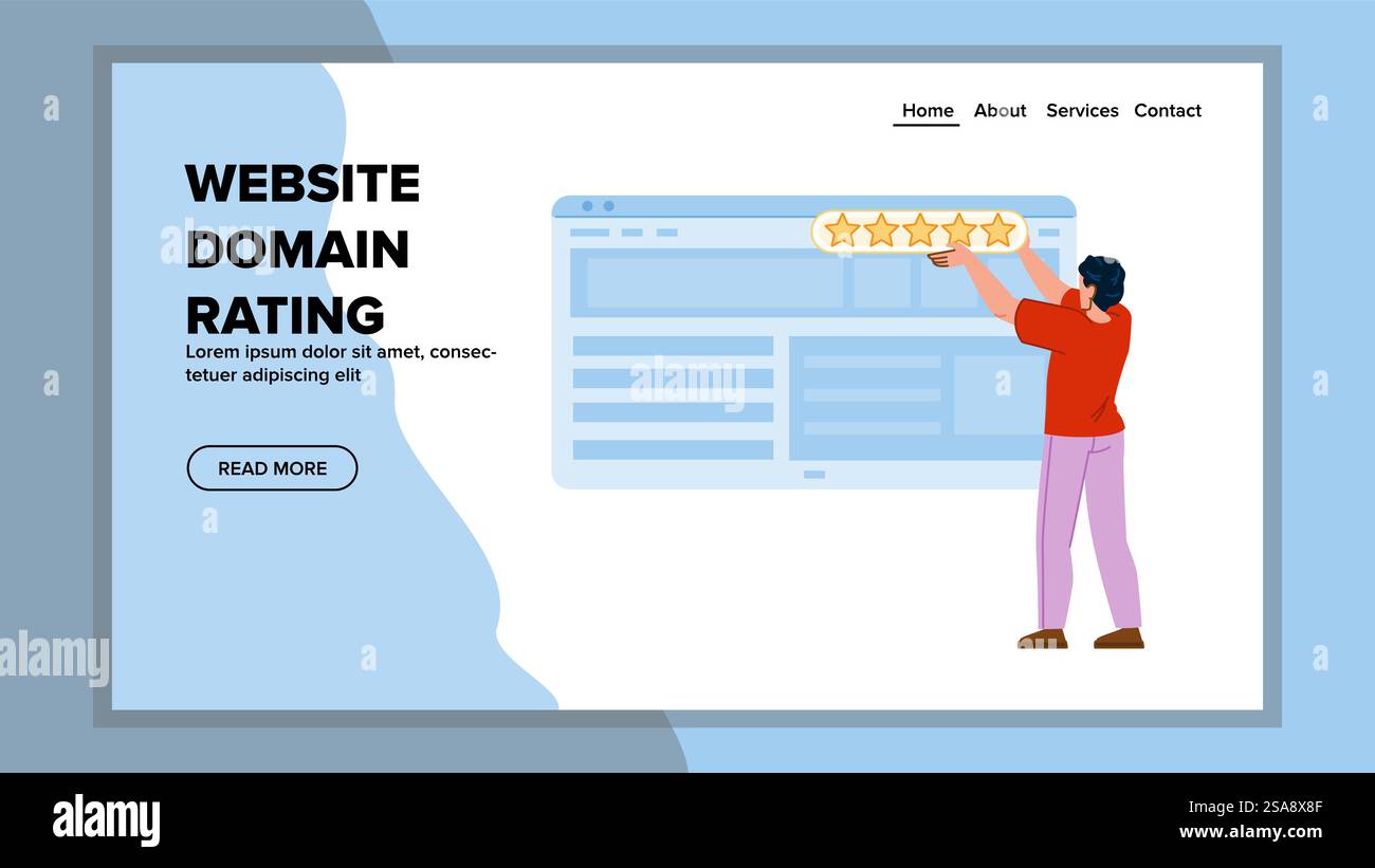 browser website domain rating vector. site dns, www url, name world ...