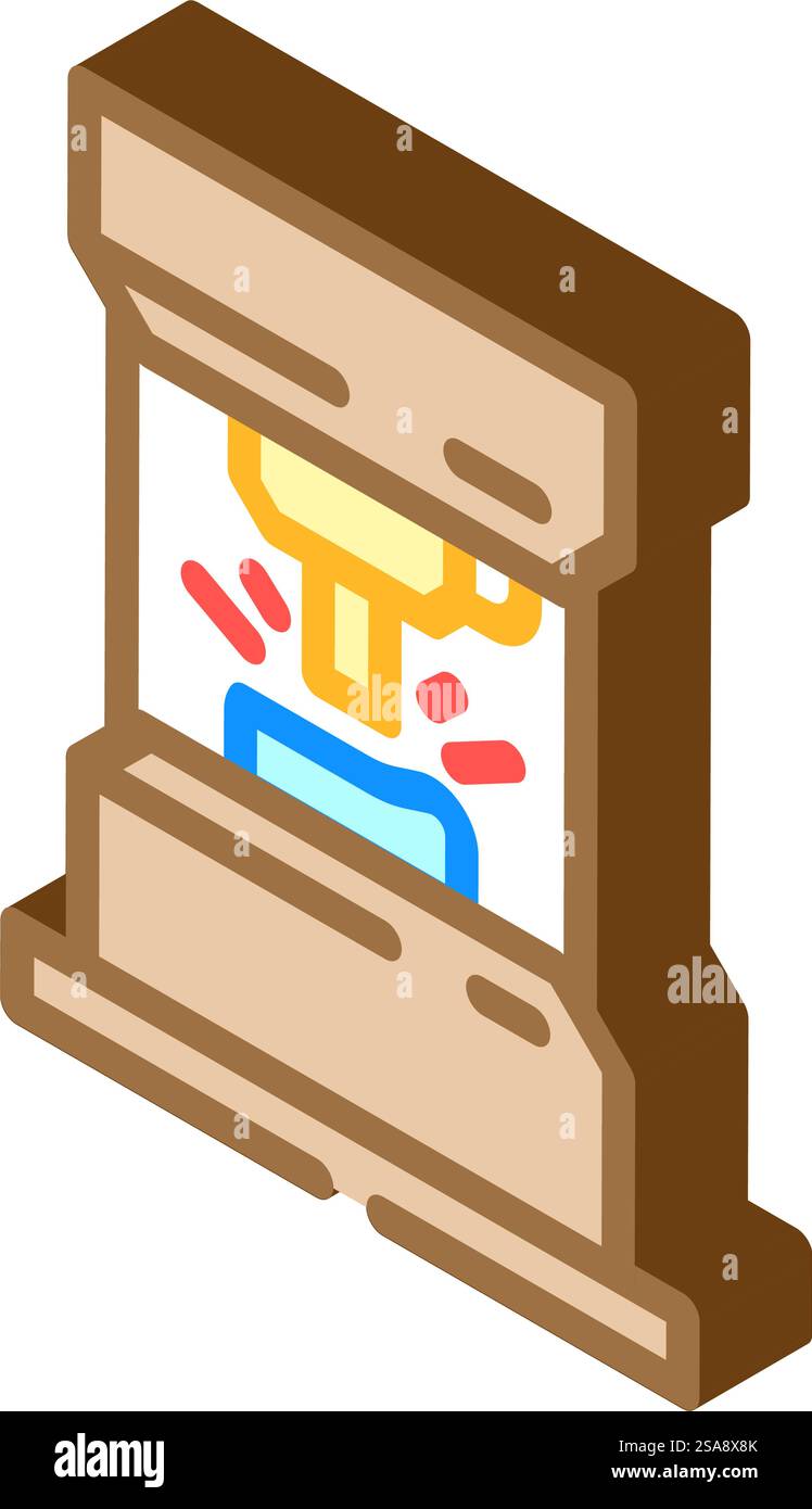 metalworking blacksmith metal isometric icon vector. metalworking ...