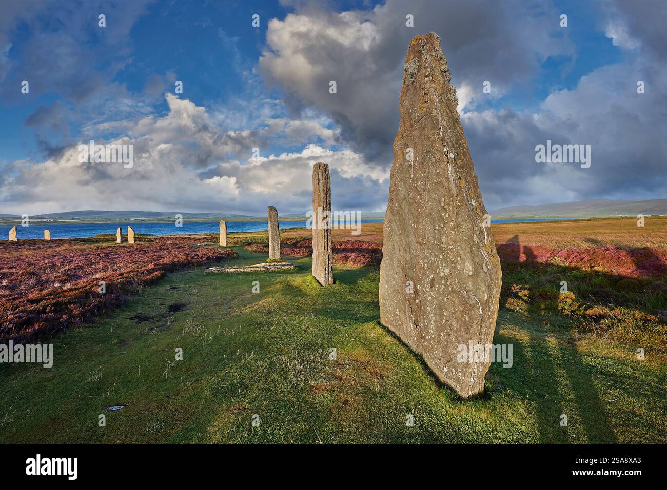 Photo of the Ring of Brodgar, Orkney, Scotland ( circa 2,500 to circa ...