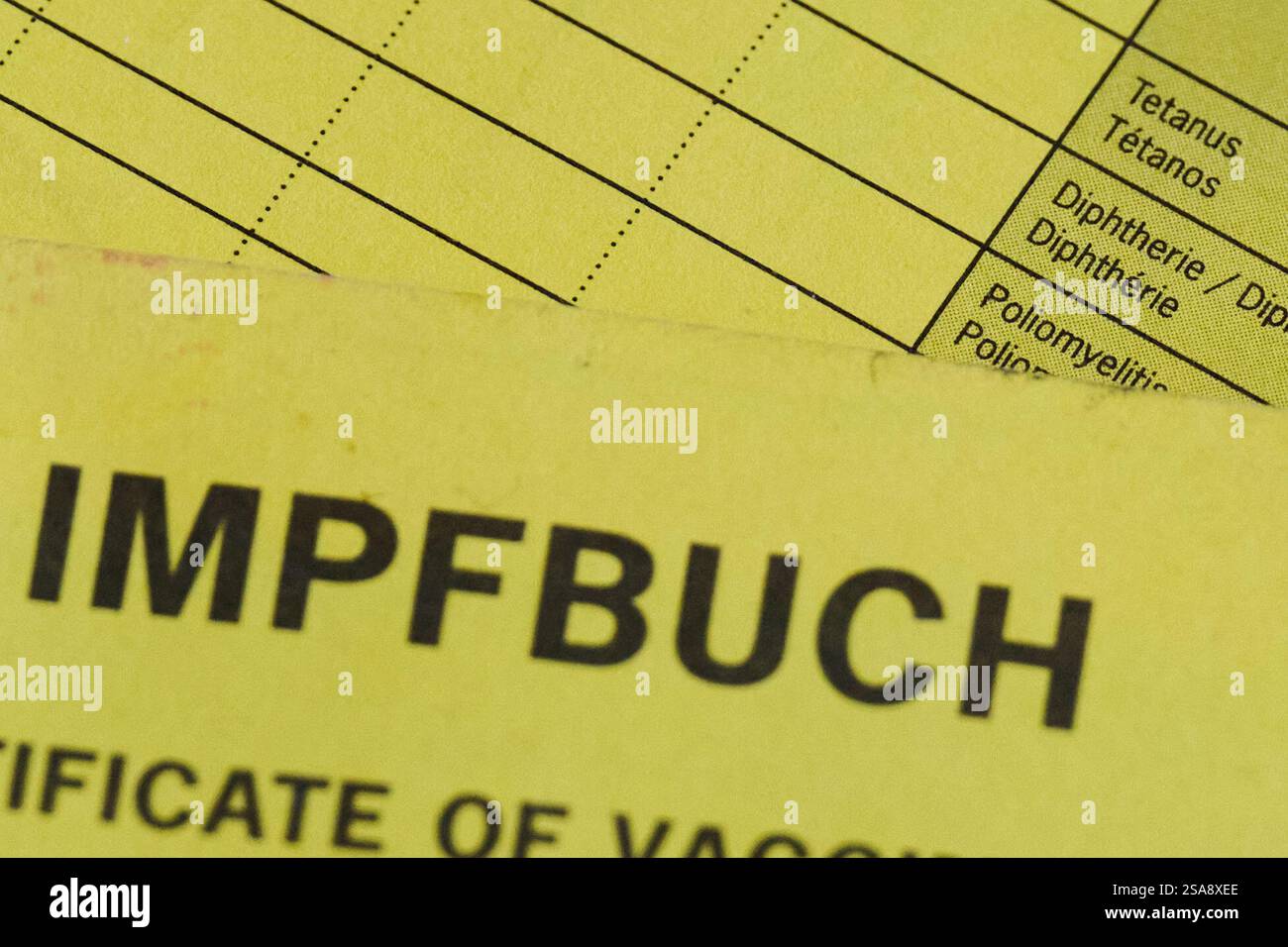 Berlin, Germany. 29th Jan, 2025. The tetanus, diphtheria and polio ...