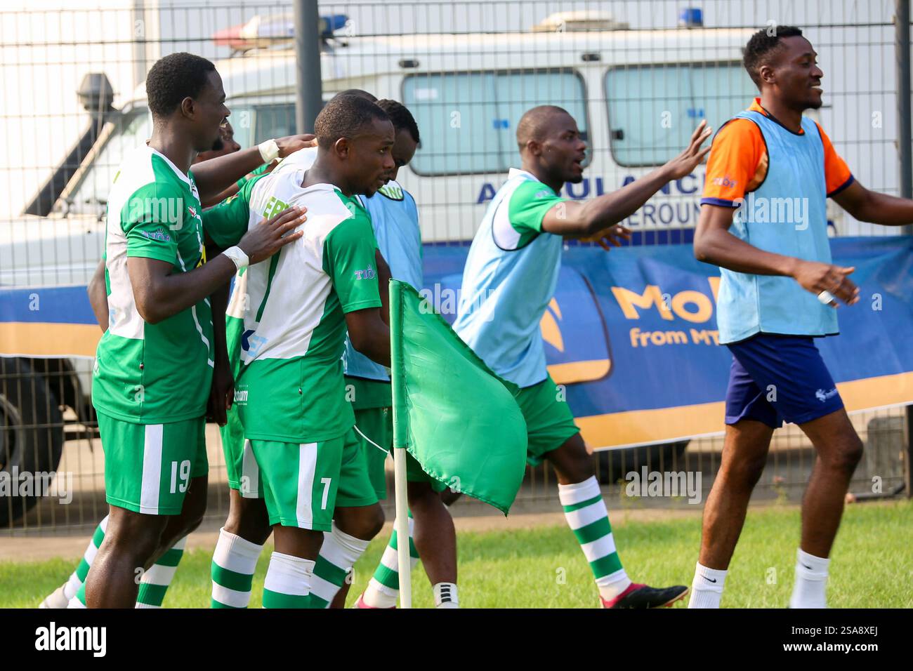 DOUALA, CAMEROON - JANUARY 26: Stade Renard during the Mtn Elite 1 ...