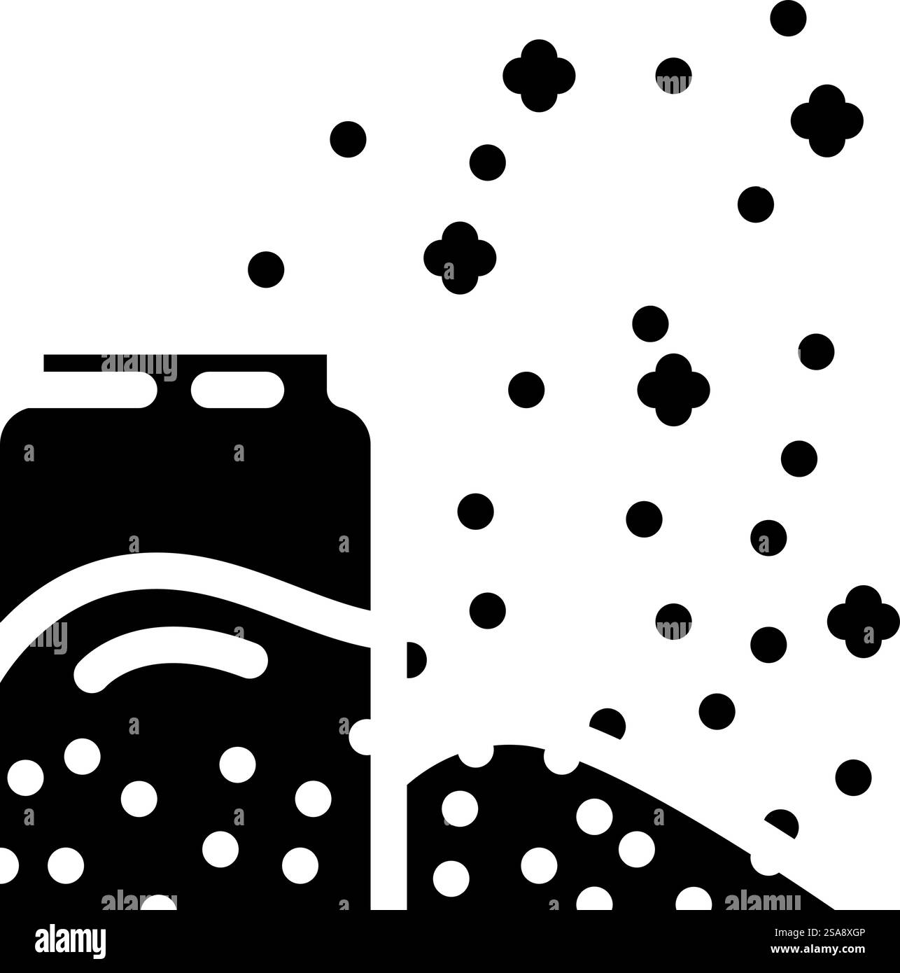 rock disco party glyph icon vector. rock disco party sign. isolated ...