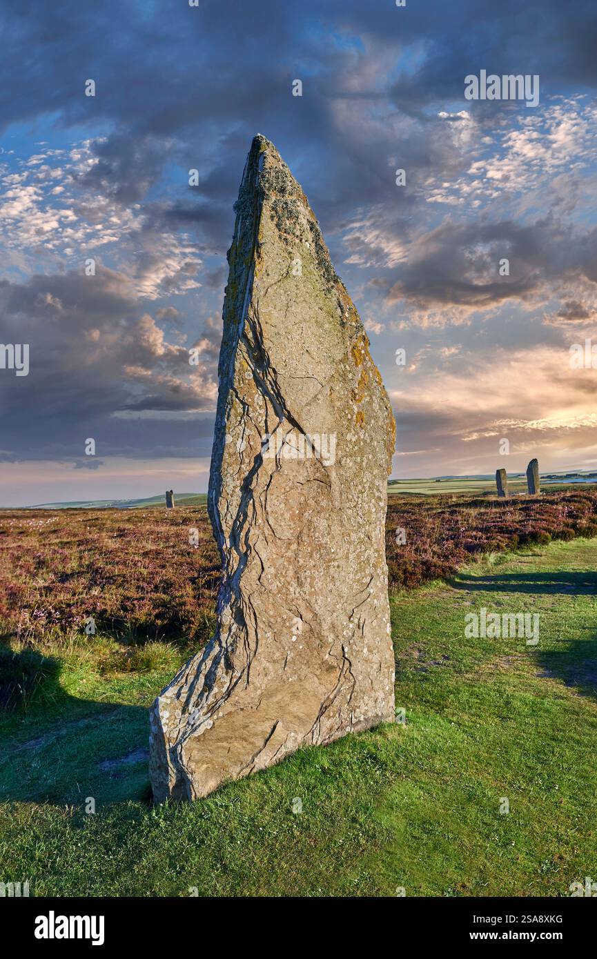 Photo of the Ring of Brodgar, Orkney, Scotland ( circa 2,500 to circa ...