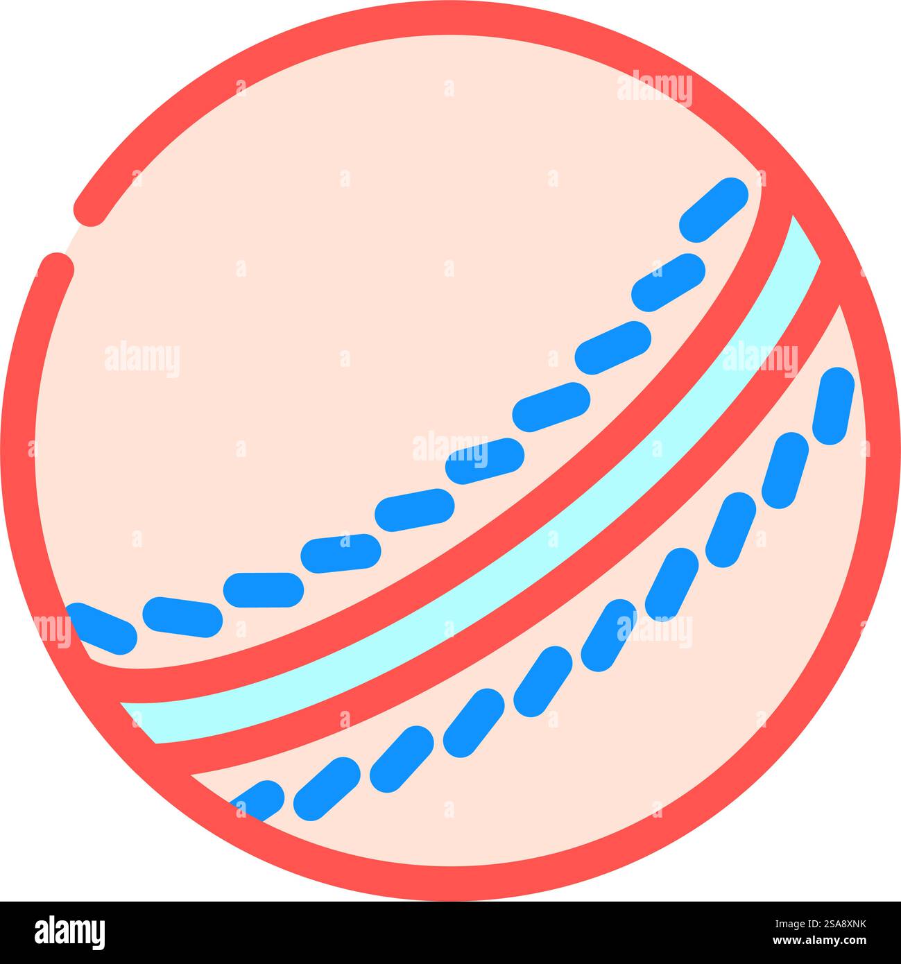 ball croquet game color icon vector. ball croquet game sign. isolated ...