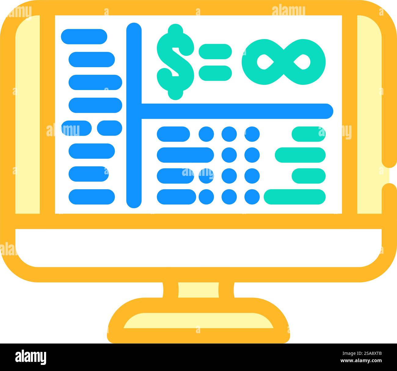 financial independence color icon vector. financial independence sign ...