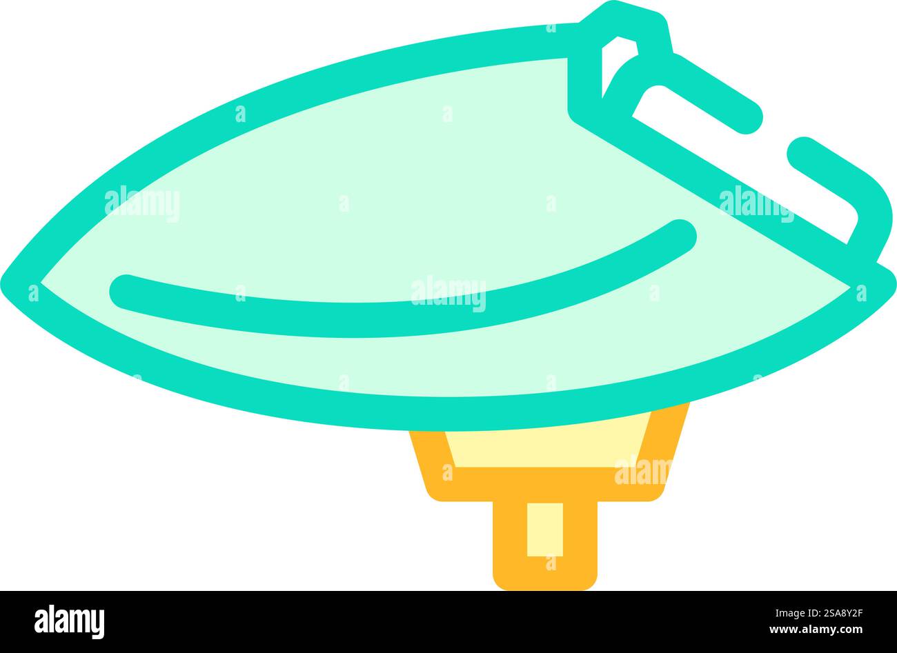 hopper paintball game color icon vector. hopper paintball game sign ...