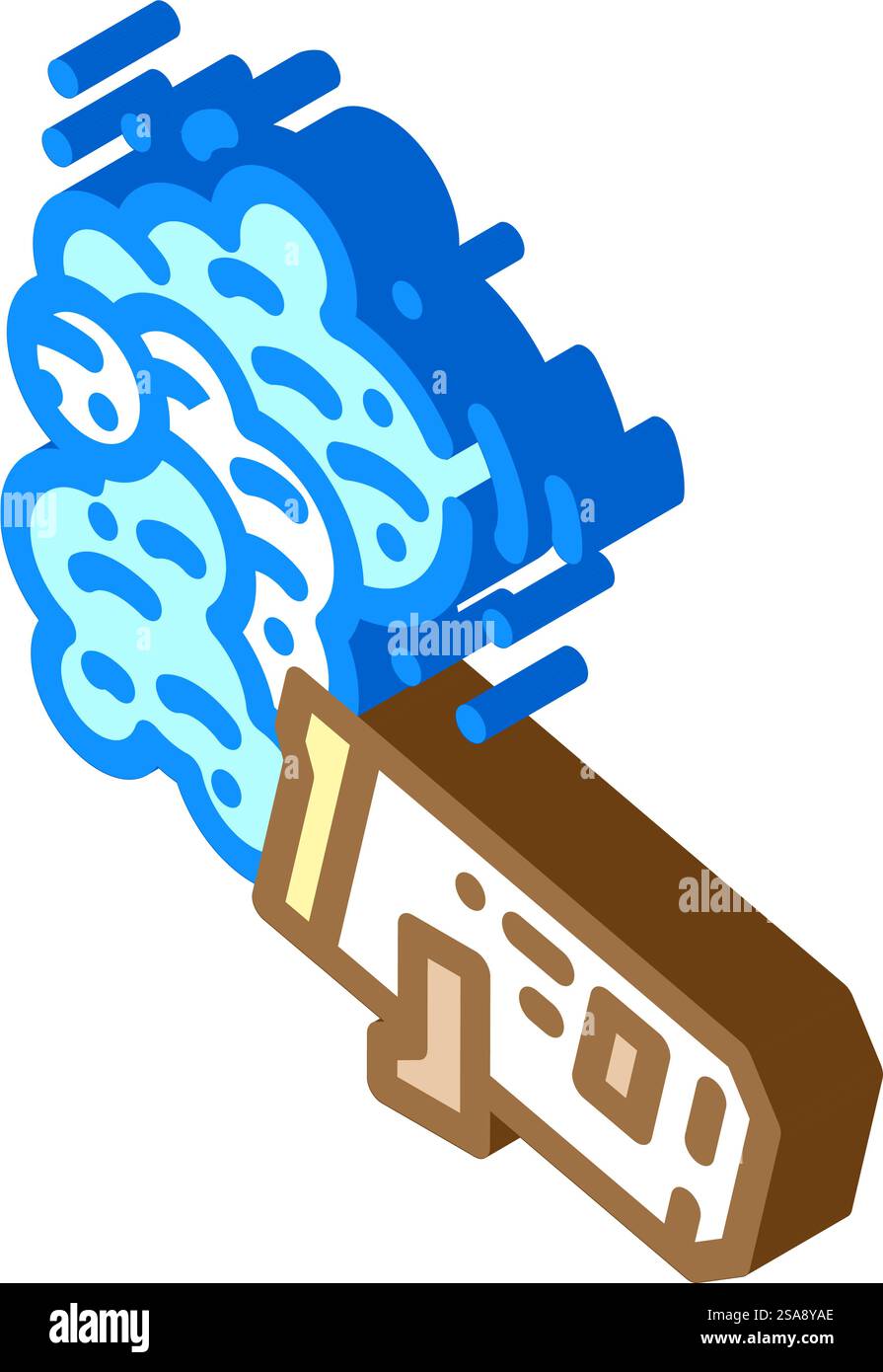 rap disco party isometric icon vector. rap disco party sign. isolated ...