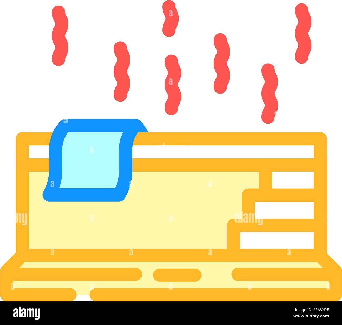 bathing sauna color icon vector. bathing sauna sign. isolated symbol ...