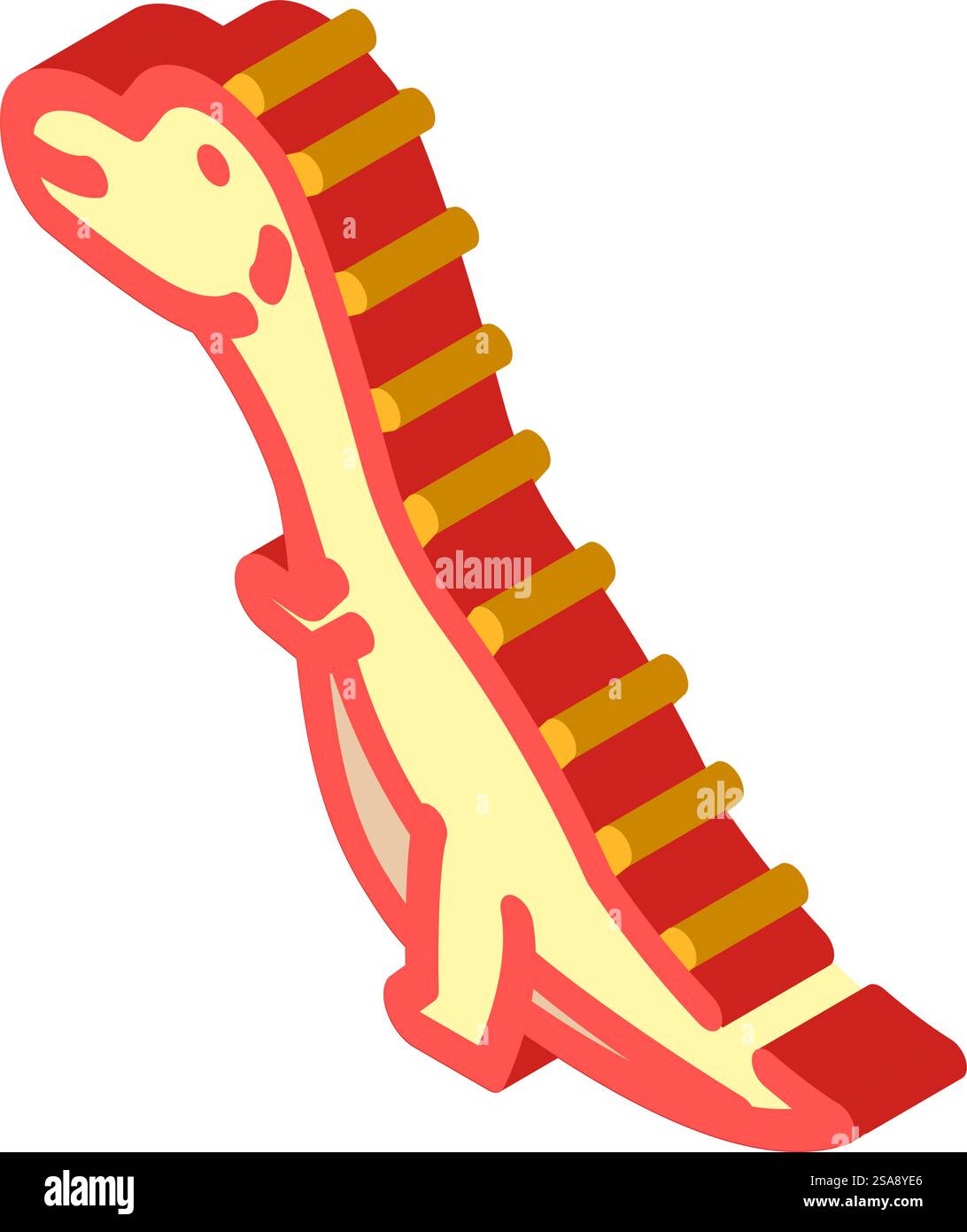 carnotaurus dinosaur animal isometric icon vector. carnotaurus dinosaur ...