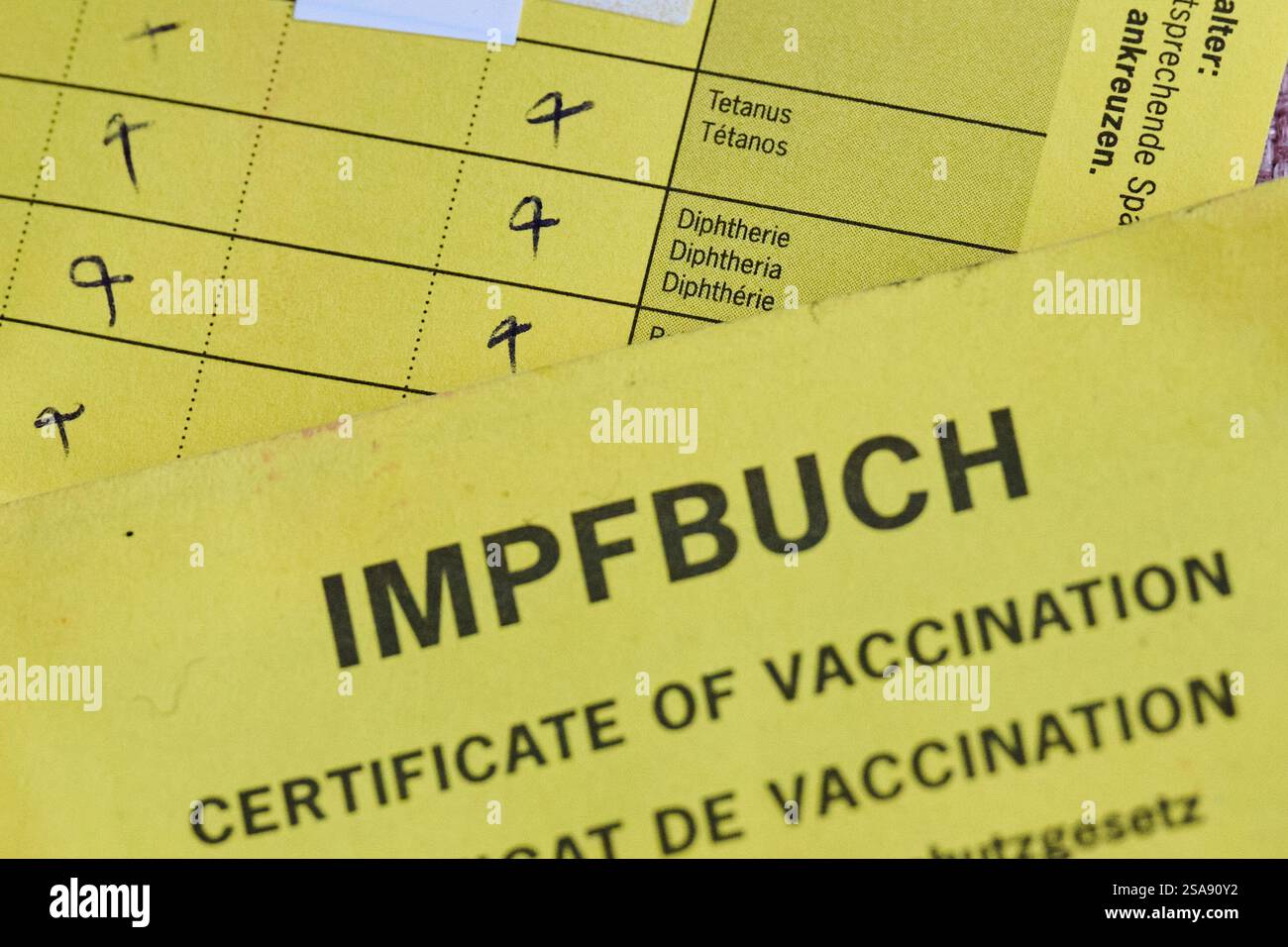 Berlin, Germany. 29th Jan, 2025. The tetanus, diphtheria and polio ...