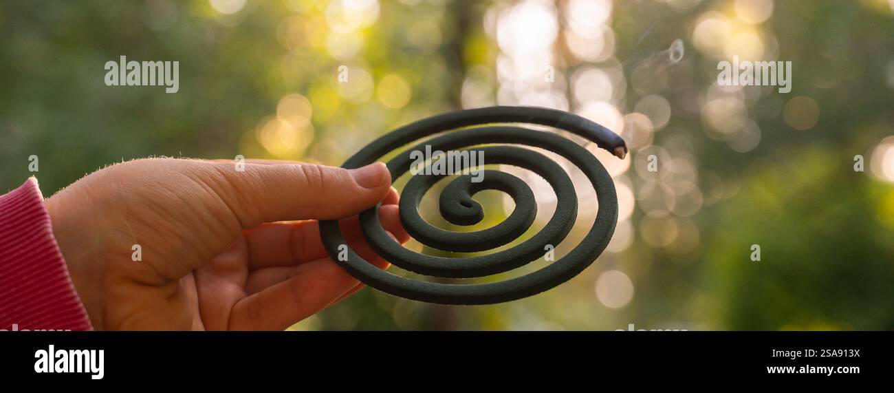 Smoldering mosquito coil spiral insect repellent mosquito insecticide ...