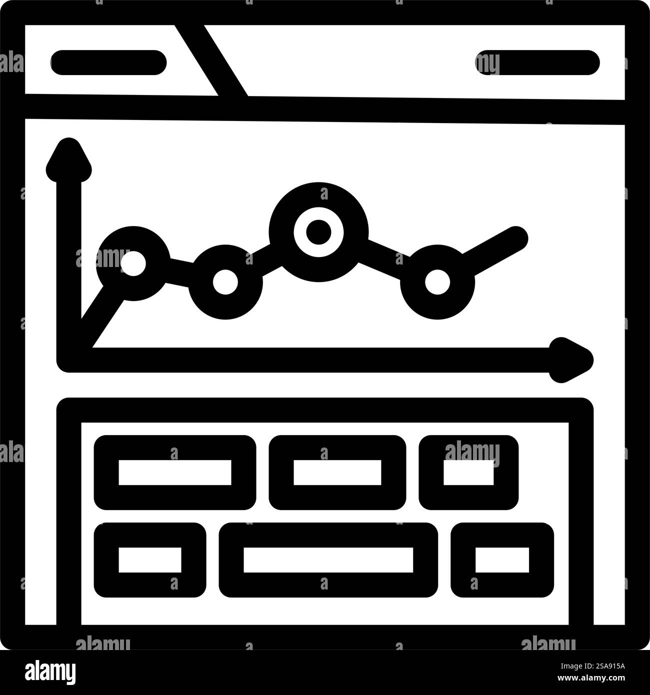 keyword research seo line icon vector. keyword research seo sign ...