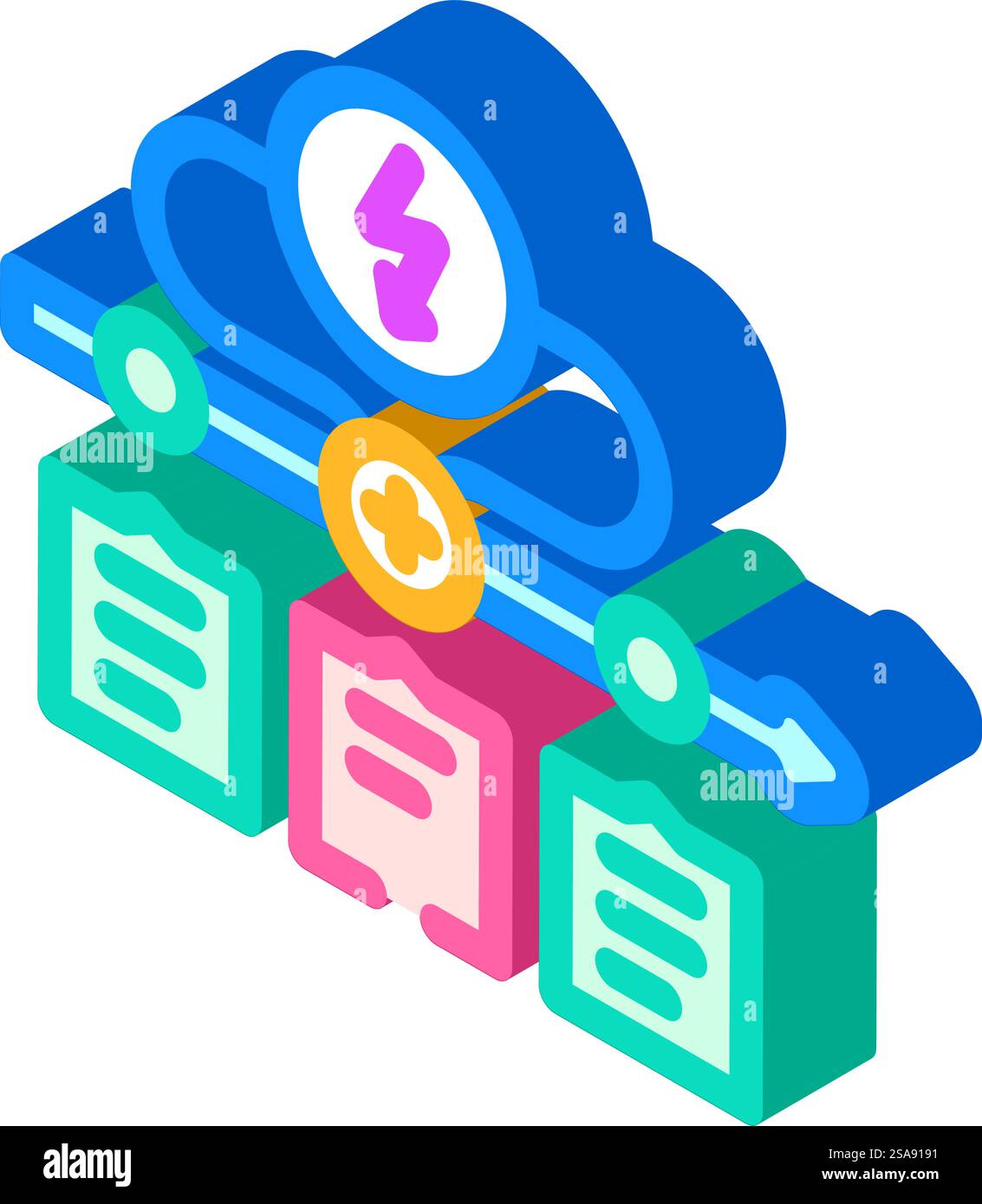 hacking time management isometric icon vector. hacking time management ...