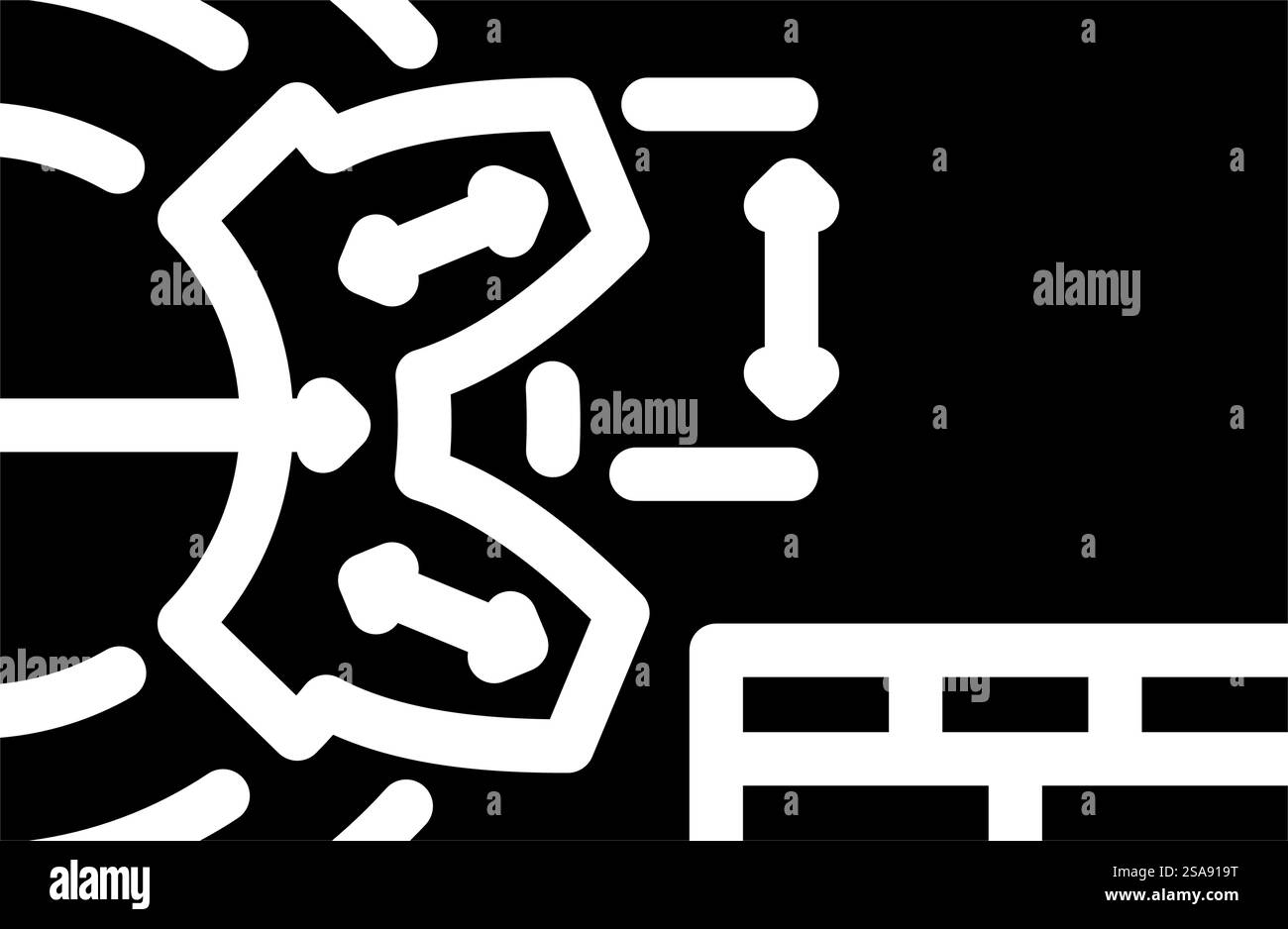 technical illustrations glyph icon vector. technical illustrations sign ...