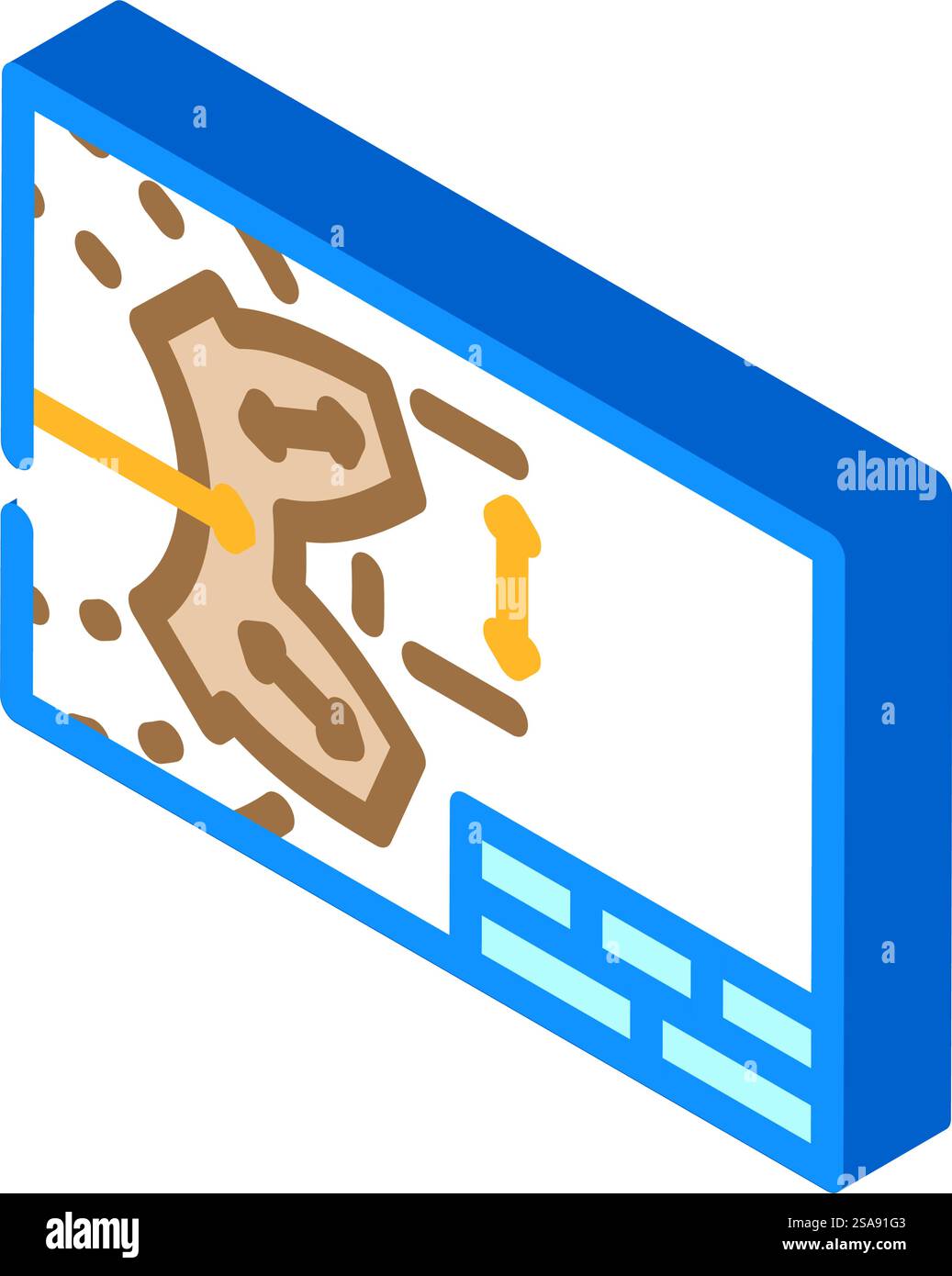 technical illustrations isometric icon vector. technical illustrations sign. isolated symbol ...