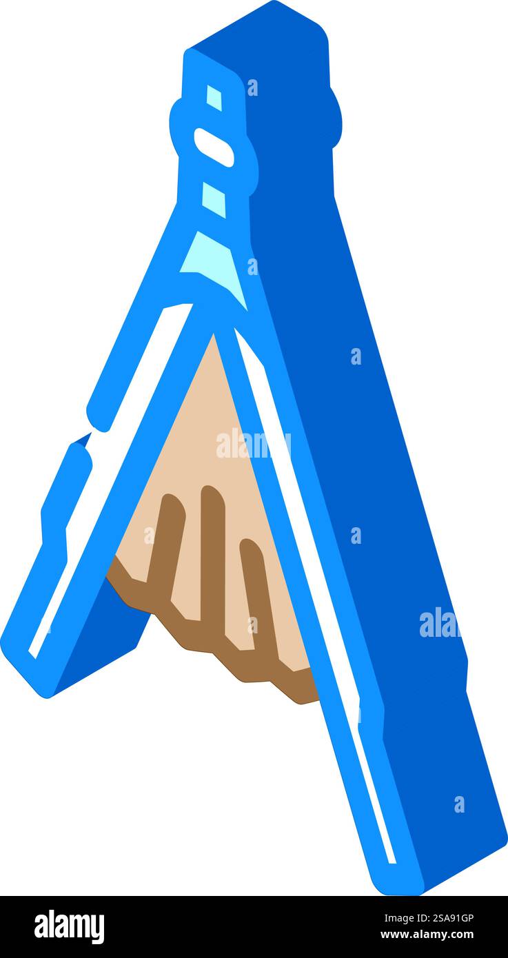 bellows blacksmith metal isometric icon vector. bellows blacksmith ...