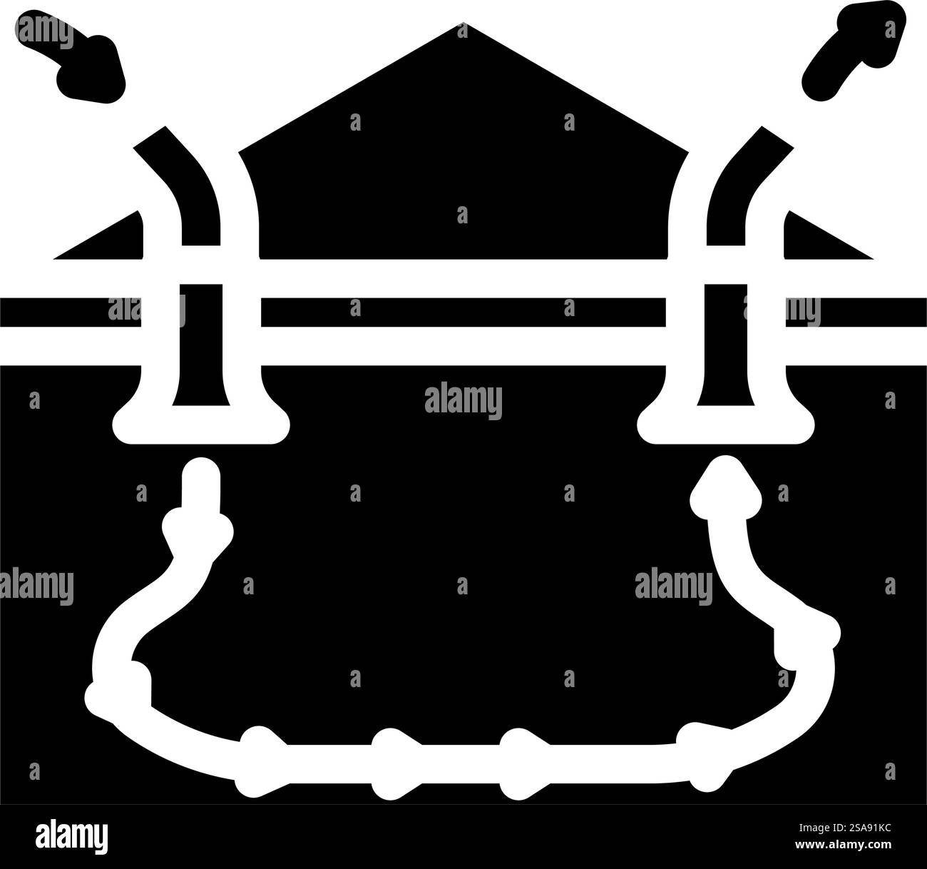 mechanical ventilation glyph icon vector. mechanical ventilation sign ...