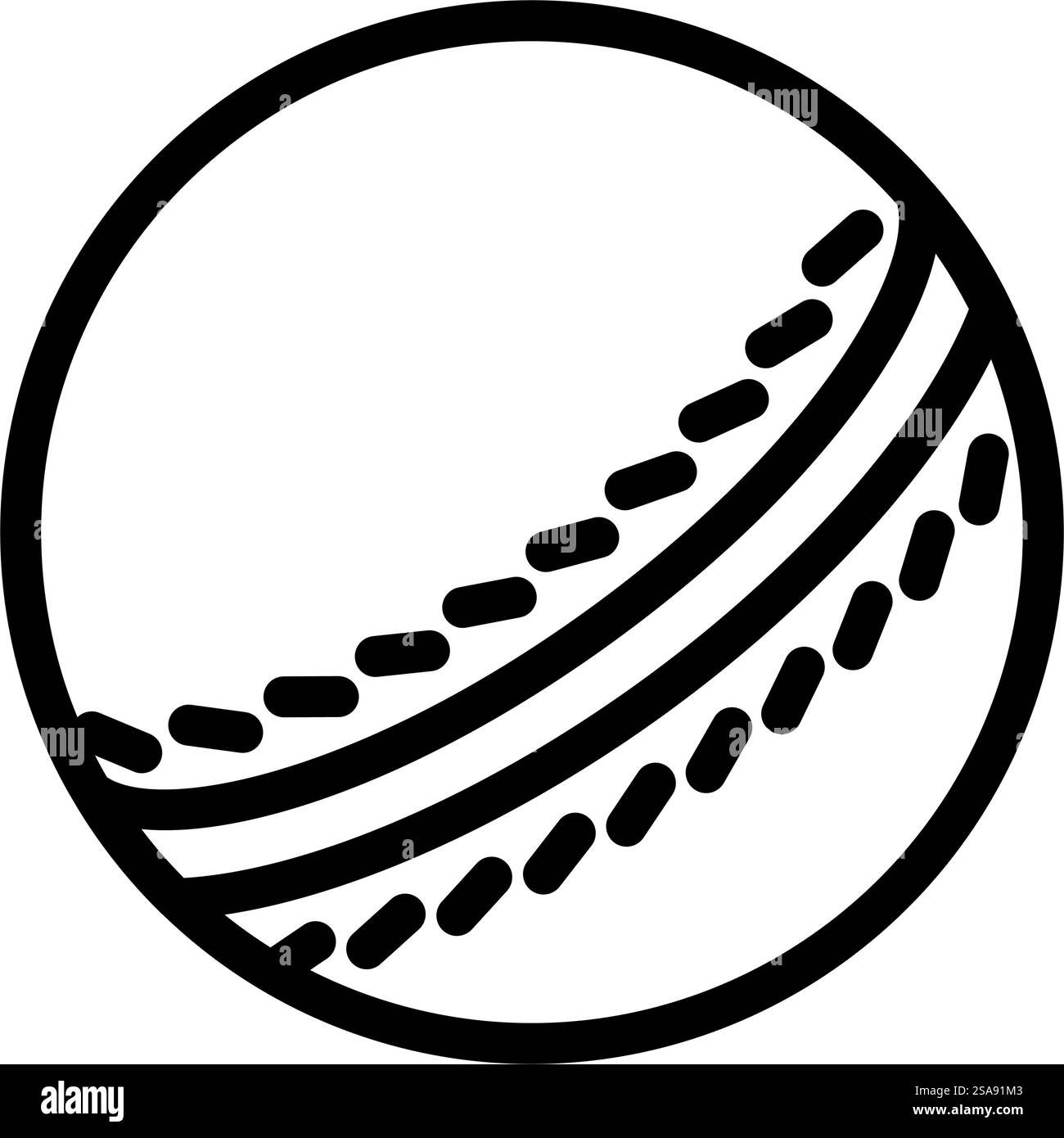 ball croquet game line icon vector. ball croquet game sign. isolated ...