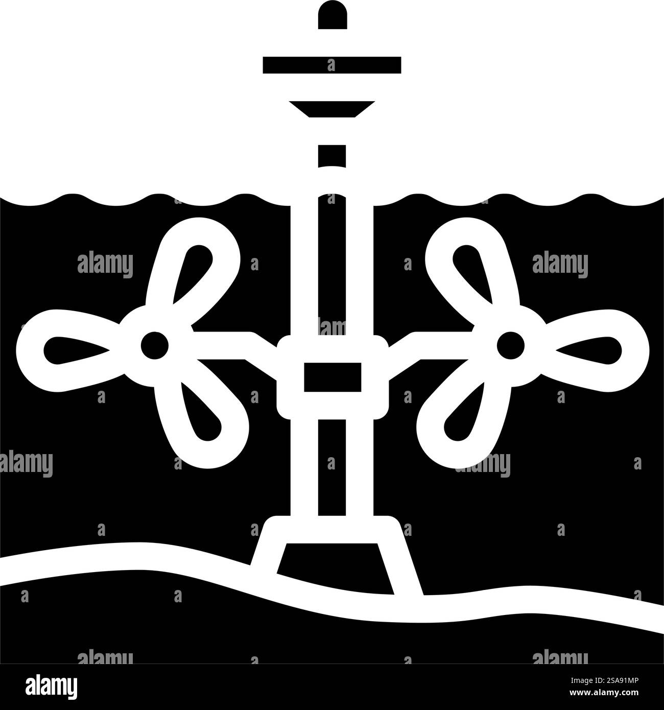 range systems barrages tidal glyph icon vector. range systems barrages ...