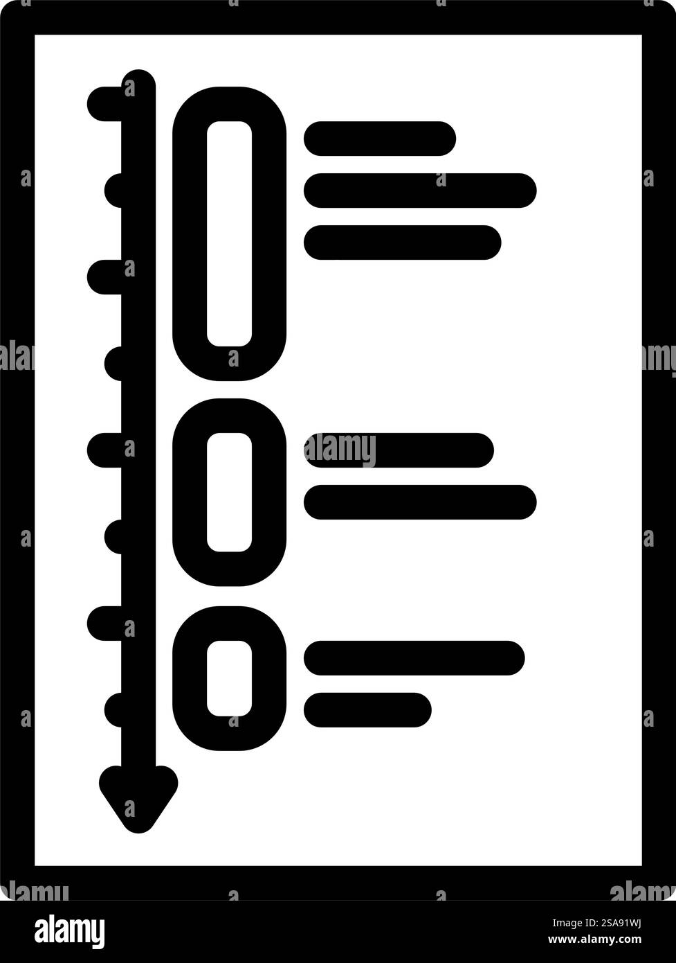 deep work time management line icon vector. deep work time management ...