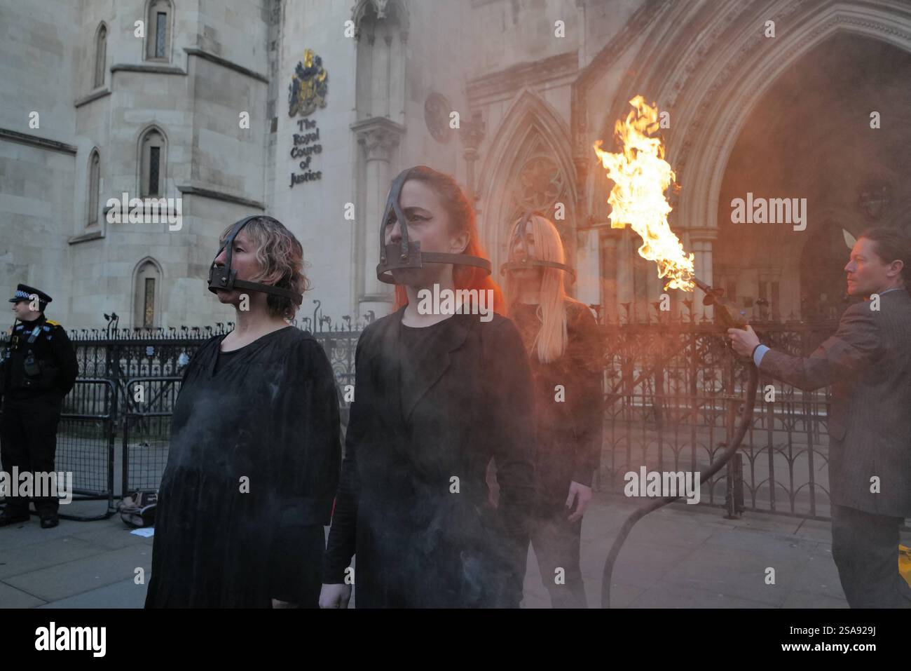 RECORD DATE NOT STATED Apocalypse Theatrics theatrical protest in ...